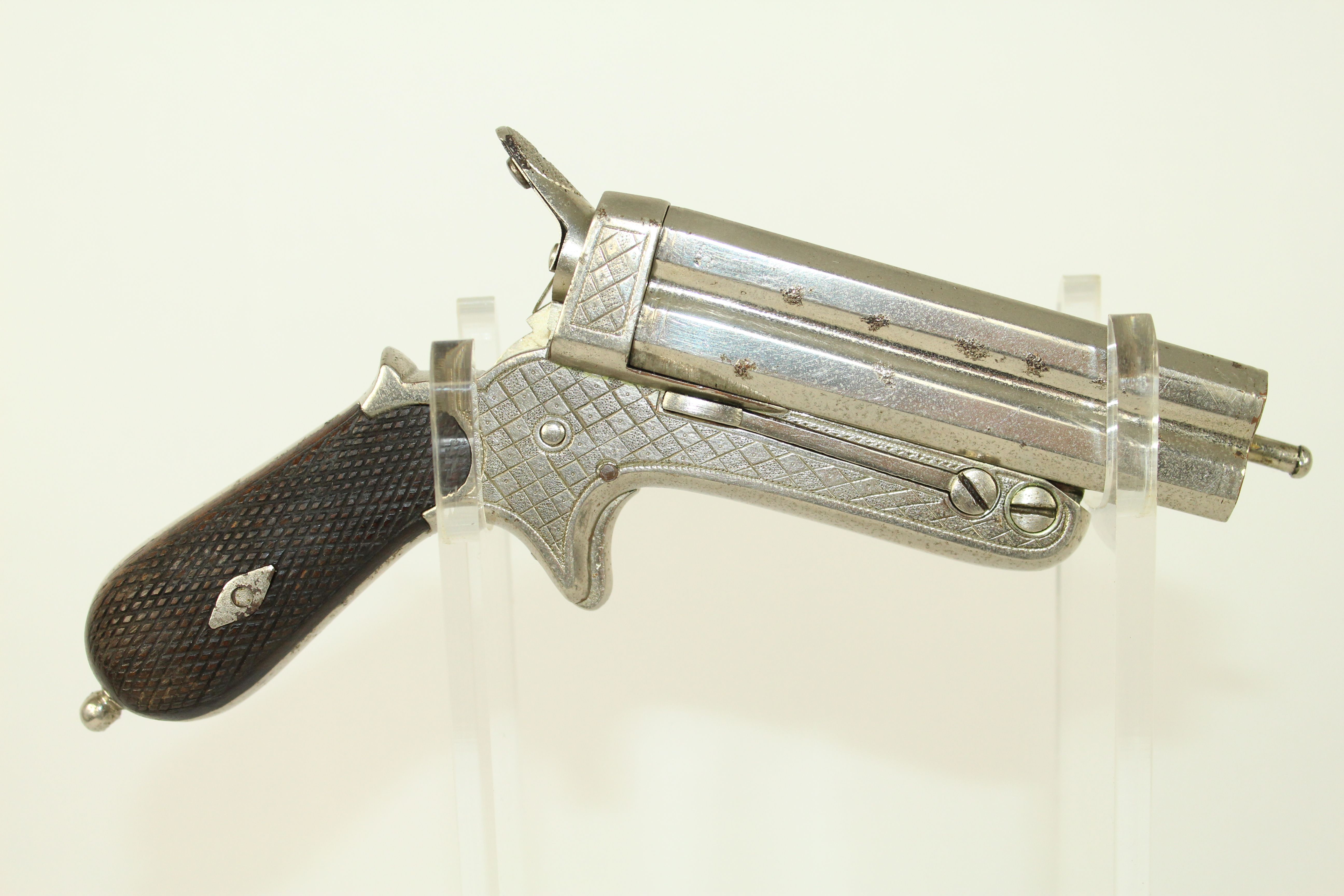 Sharps Philadelphia Pepperbox Pistol Antique Firearm 010 | Ancestry Guns