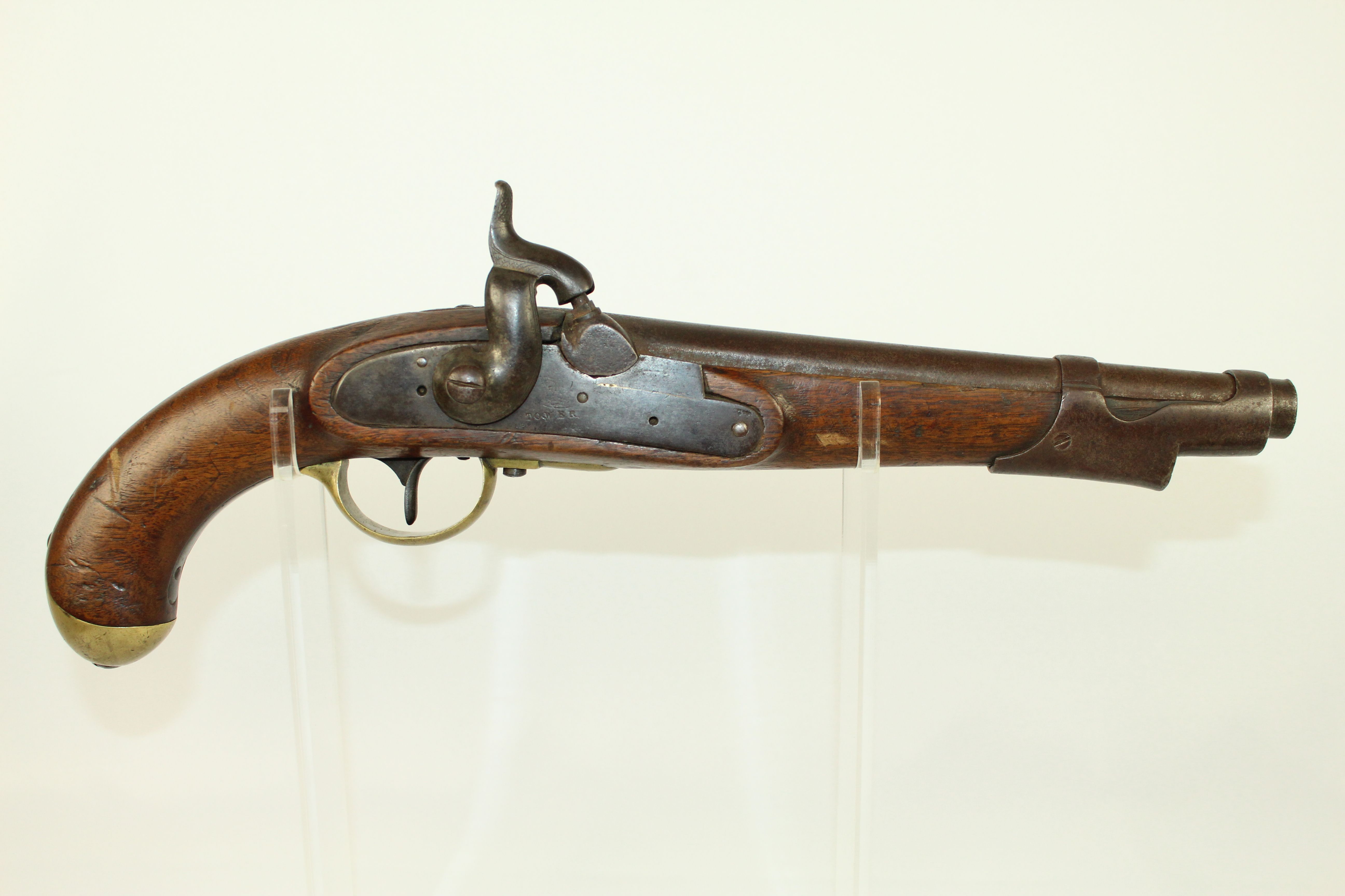 Tower English Dragoon Cavalry Pistol Antique Firearm 007 | Ancestry Guns