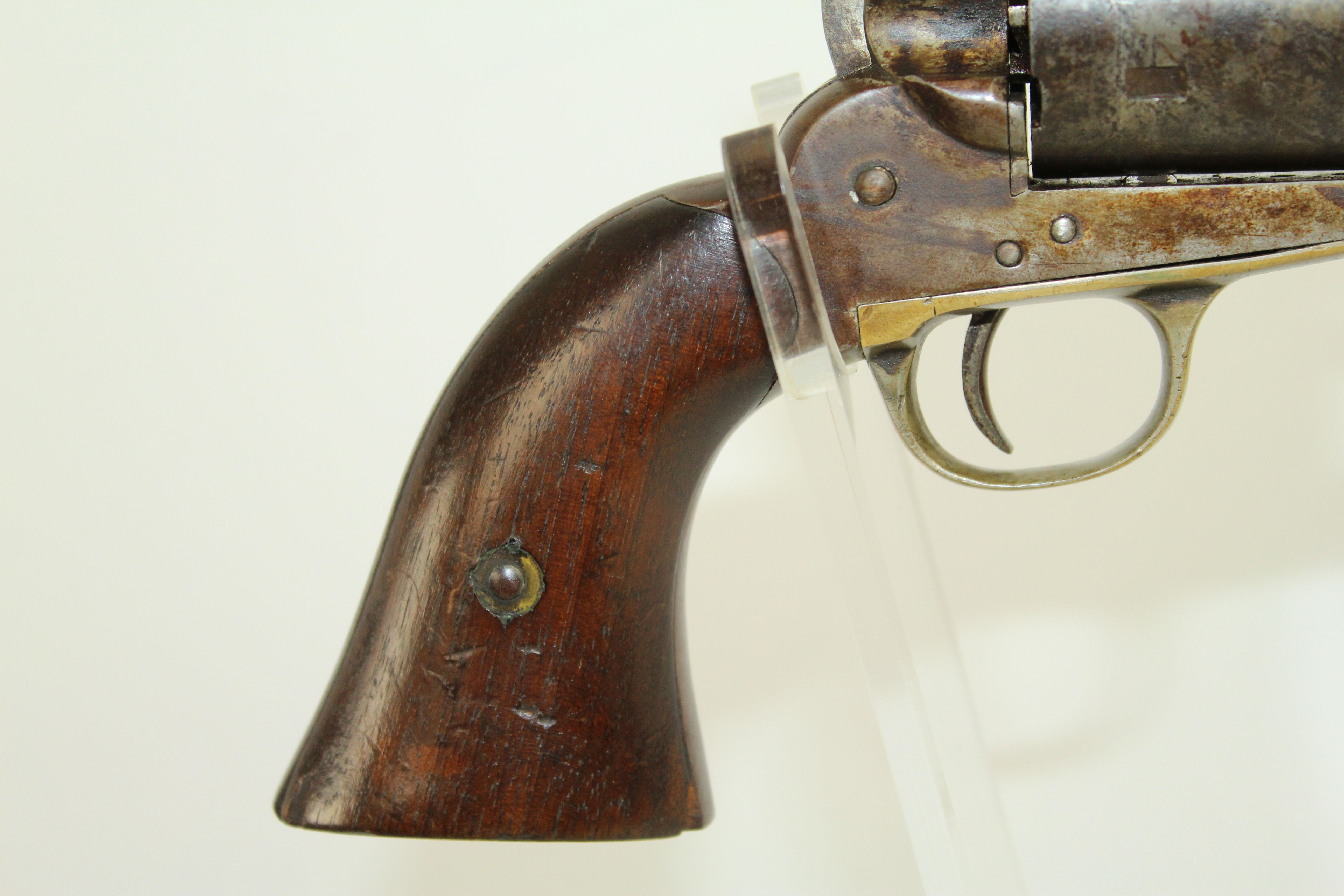 U.S. Navy Civil War Eli Whitney Revolver Antique 010 | Ancestry Guns