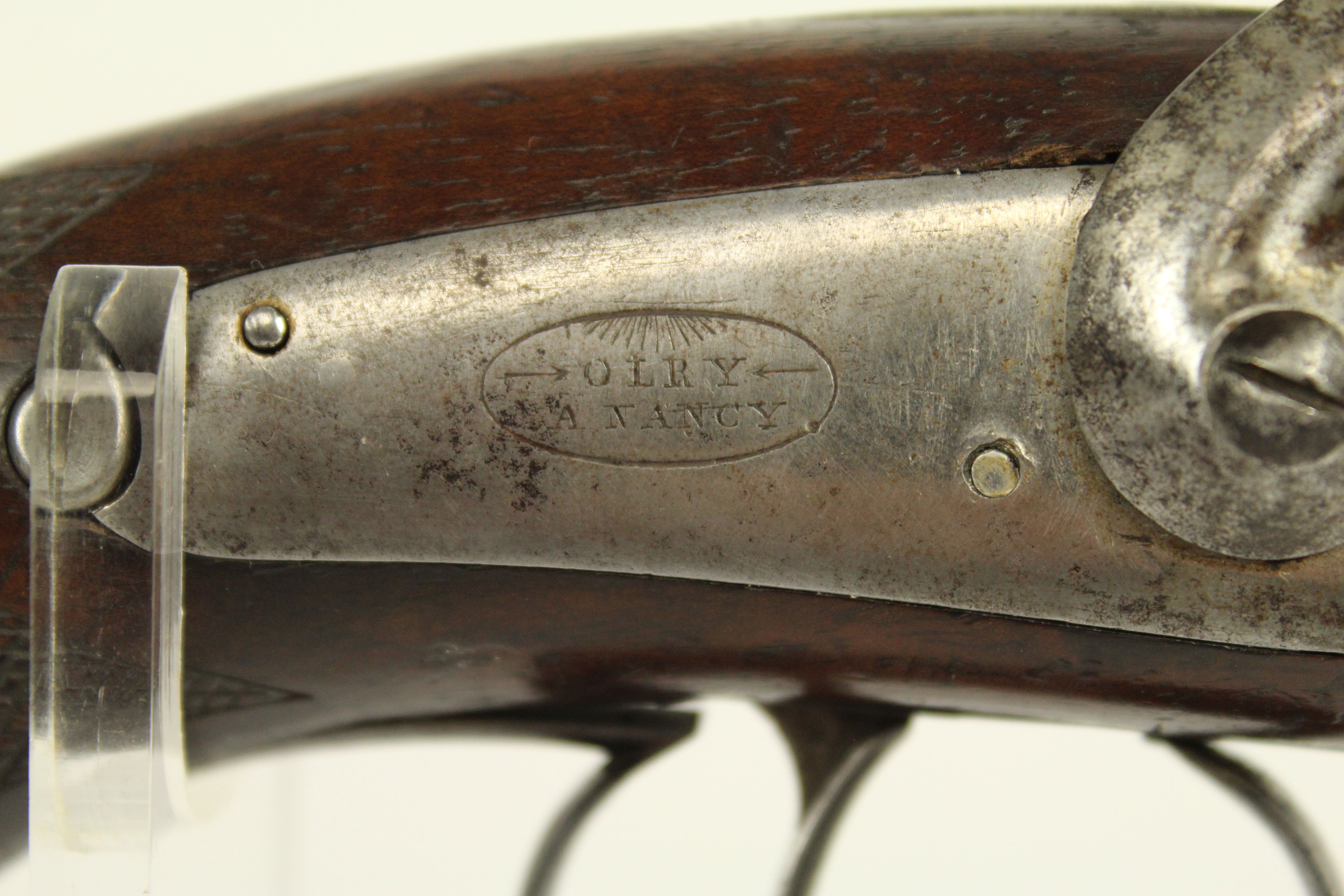 Austrian Percussion Pistol Olry Nancy Keiser Rare Antique Firearm 003 ...