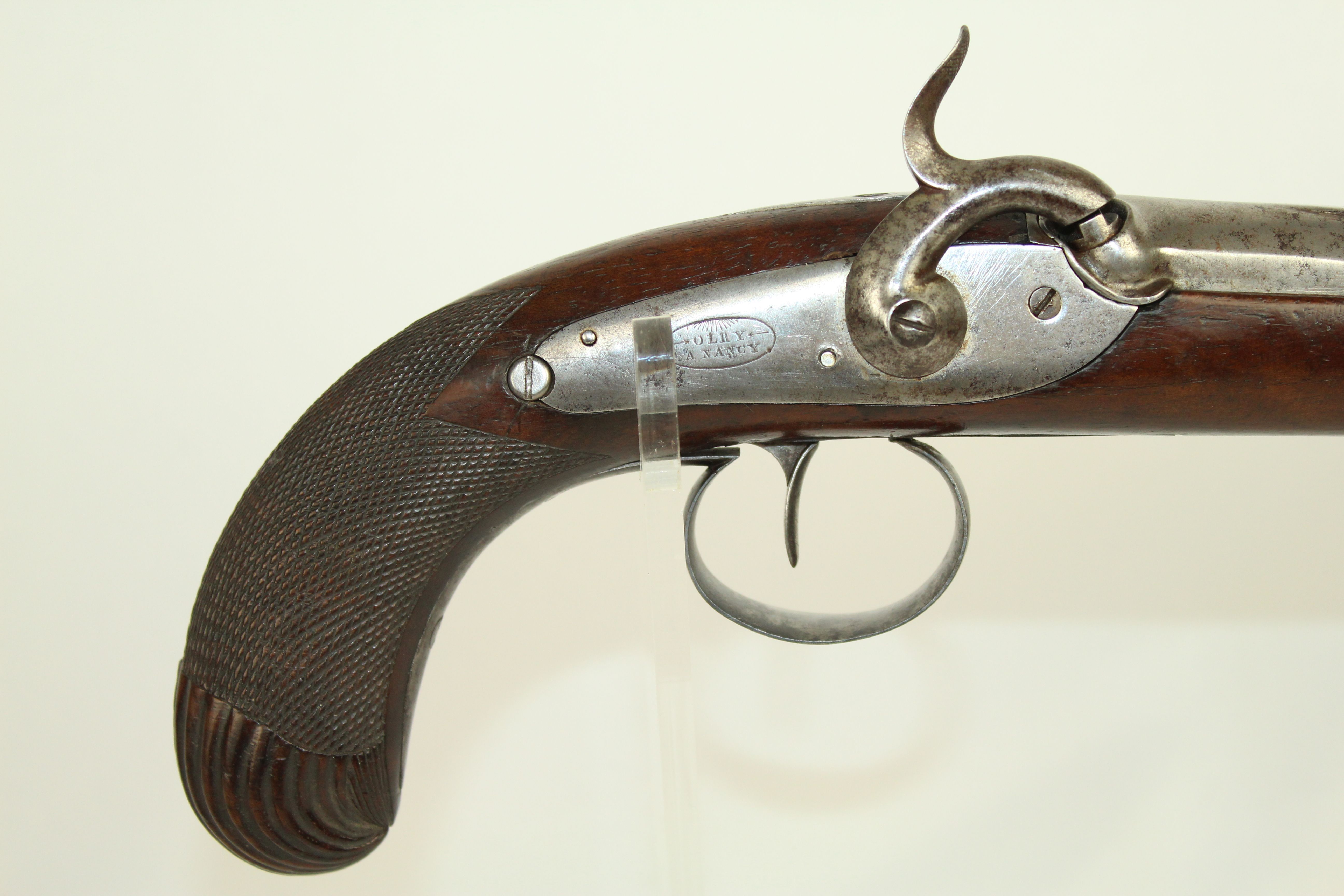 Austrian Percussion Pistol Olry Nancy Keiser Rare Antique Firearm 005 ...