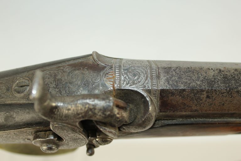 German Fischer & Sohne Zeller-Mehlis Long Rifle Antique Firearm 009 ...