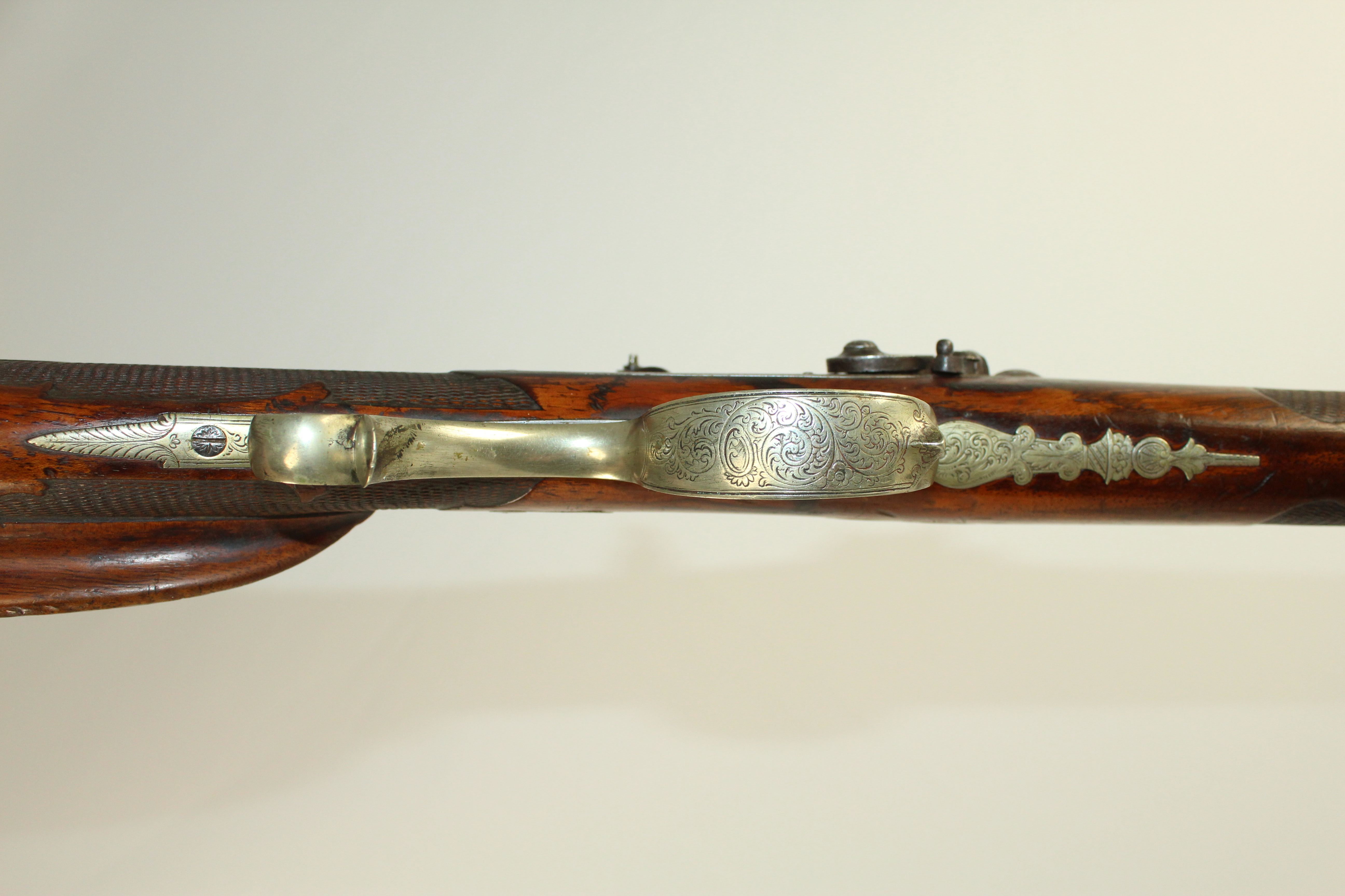 German Fischer & Sohne Zeller-Mehlis Long Rifle Antique Firearm 015 ...