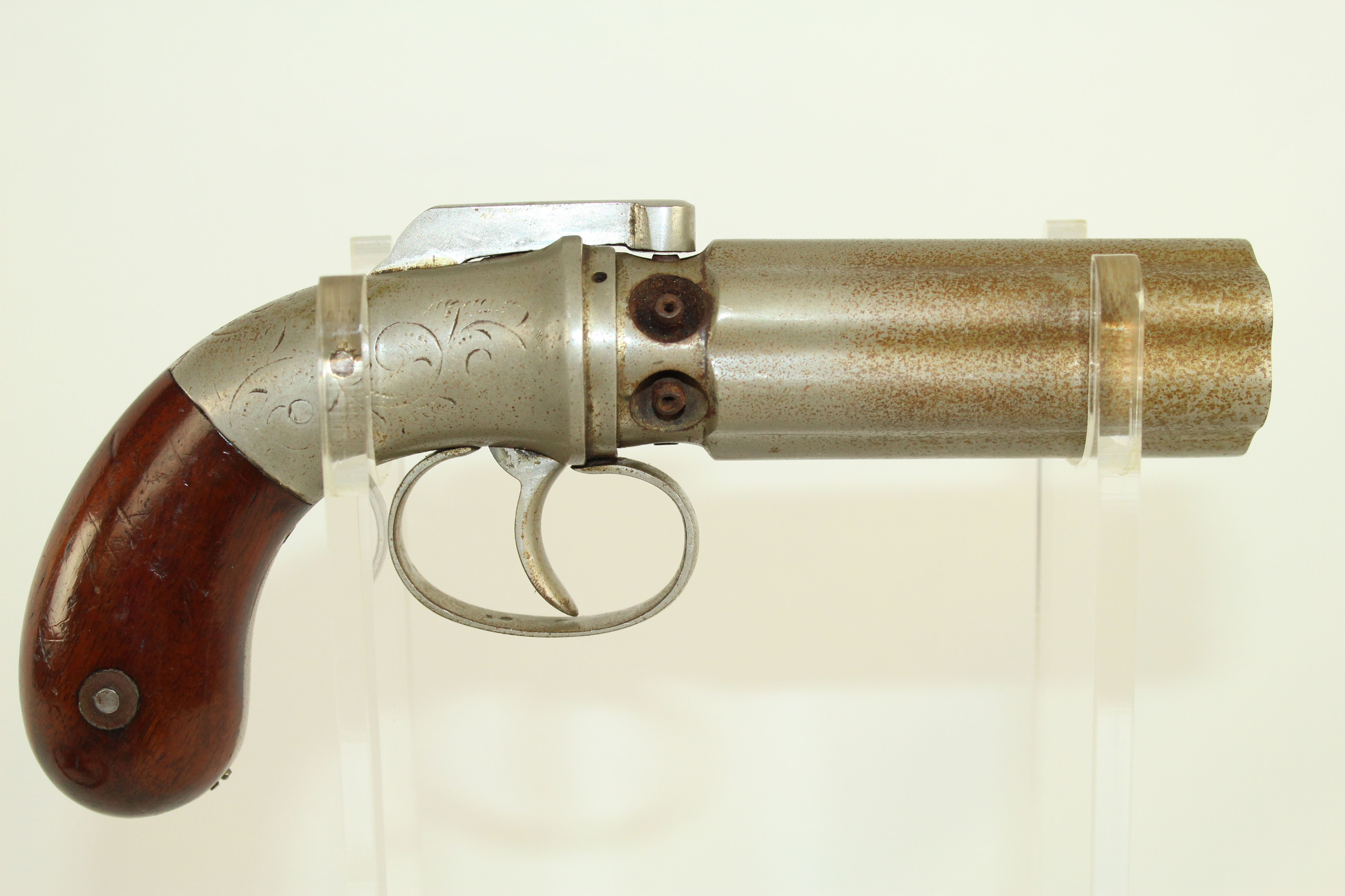 Manhattan Pepperbox Revolver Antique Firearm 008 | Ancestry Guns