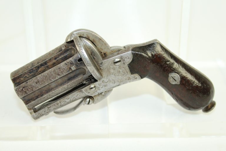 Pepperbox Revolver Pistol Antique Firearm 001 | Ancestry Guns