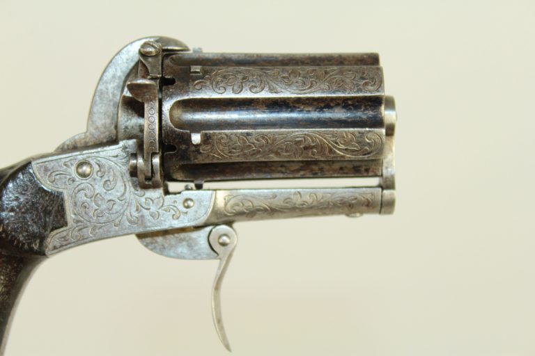 Pepperbox Revolver Pistol Antique Firearm 011 | Ancestry Guns