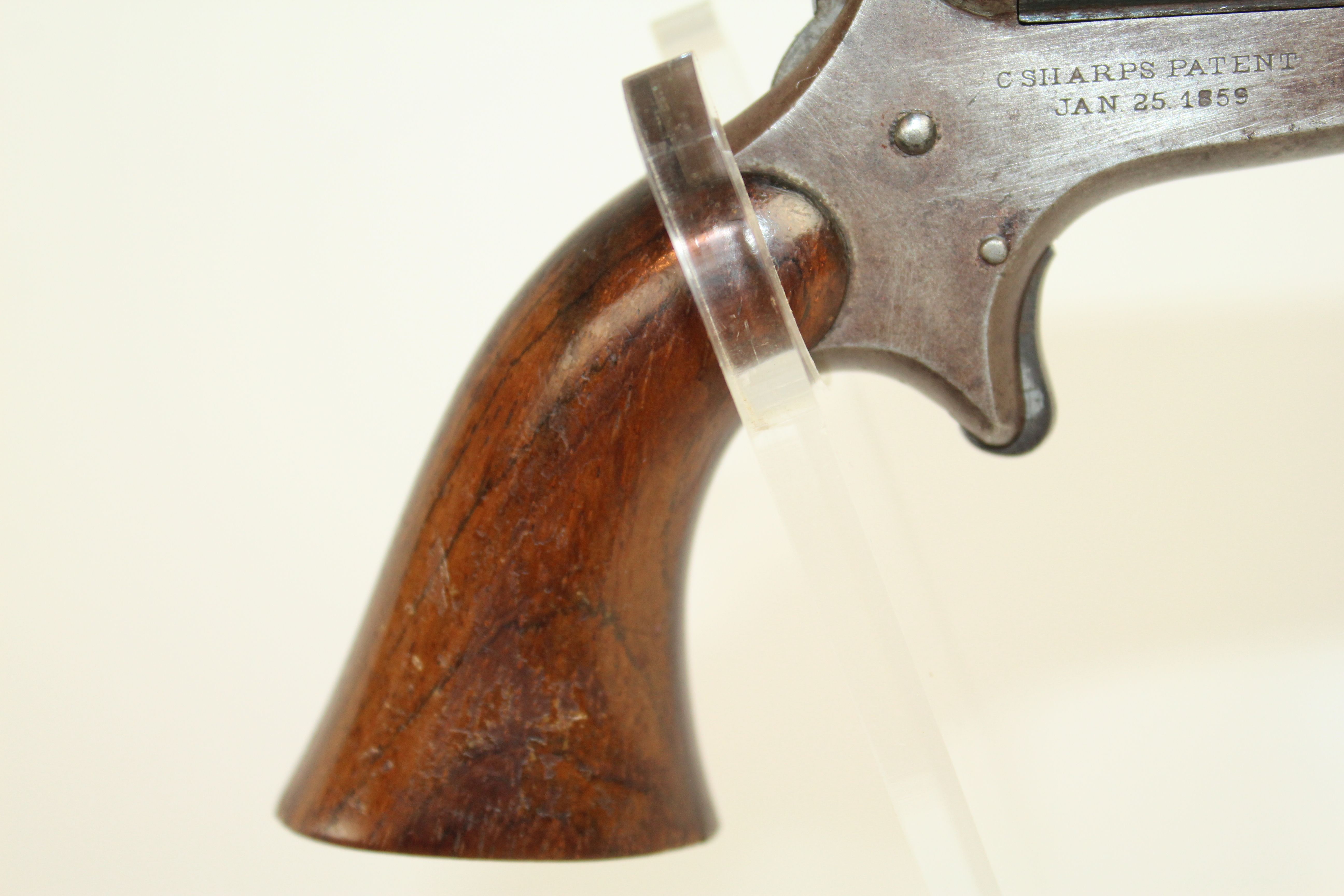 Sharps & Hankins Pepperbox Deringer Derringer Pistol Antique Firearm ...