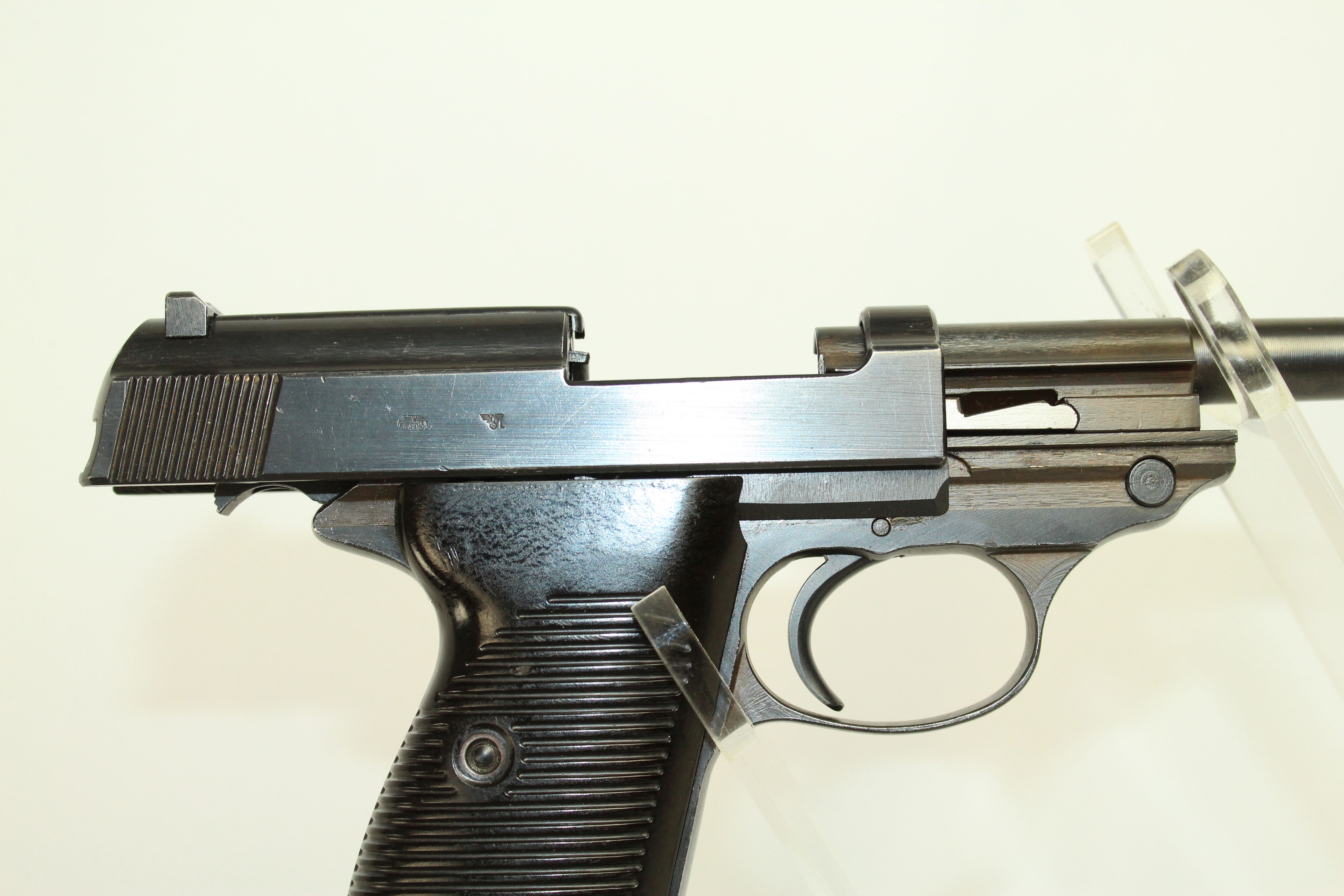 WWII World War II Nazi German Occupation Pistol Mauser P38 Antique ...