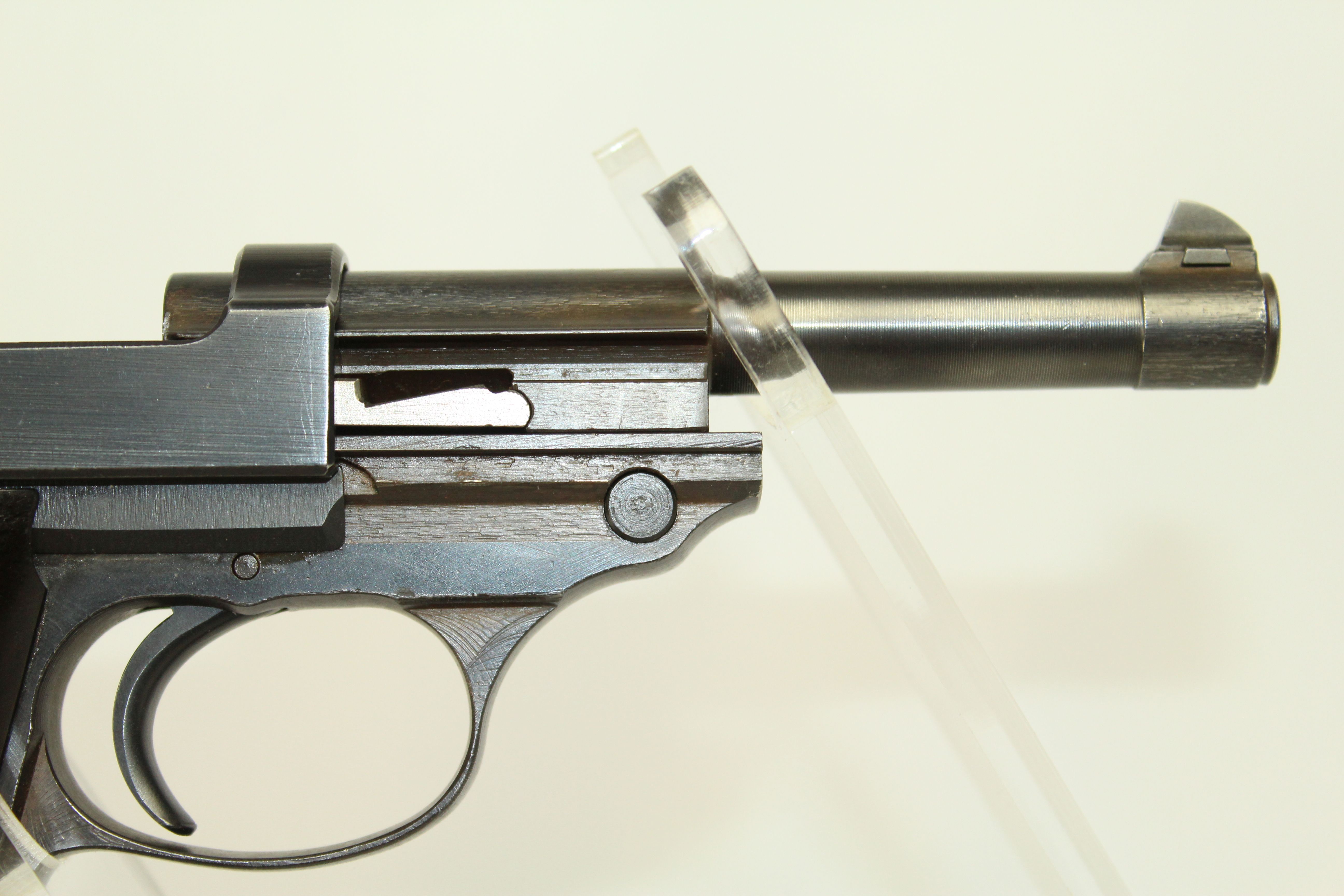 WWII World War II Nazi German Occupation Pistol Mauser P38 Antique ...