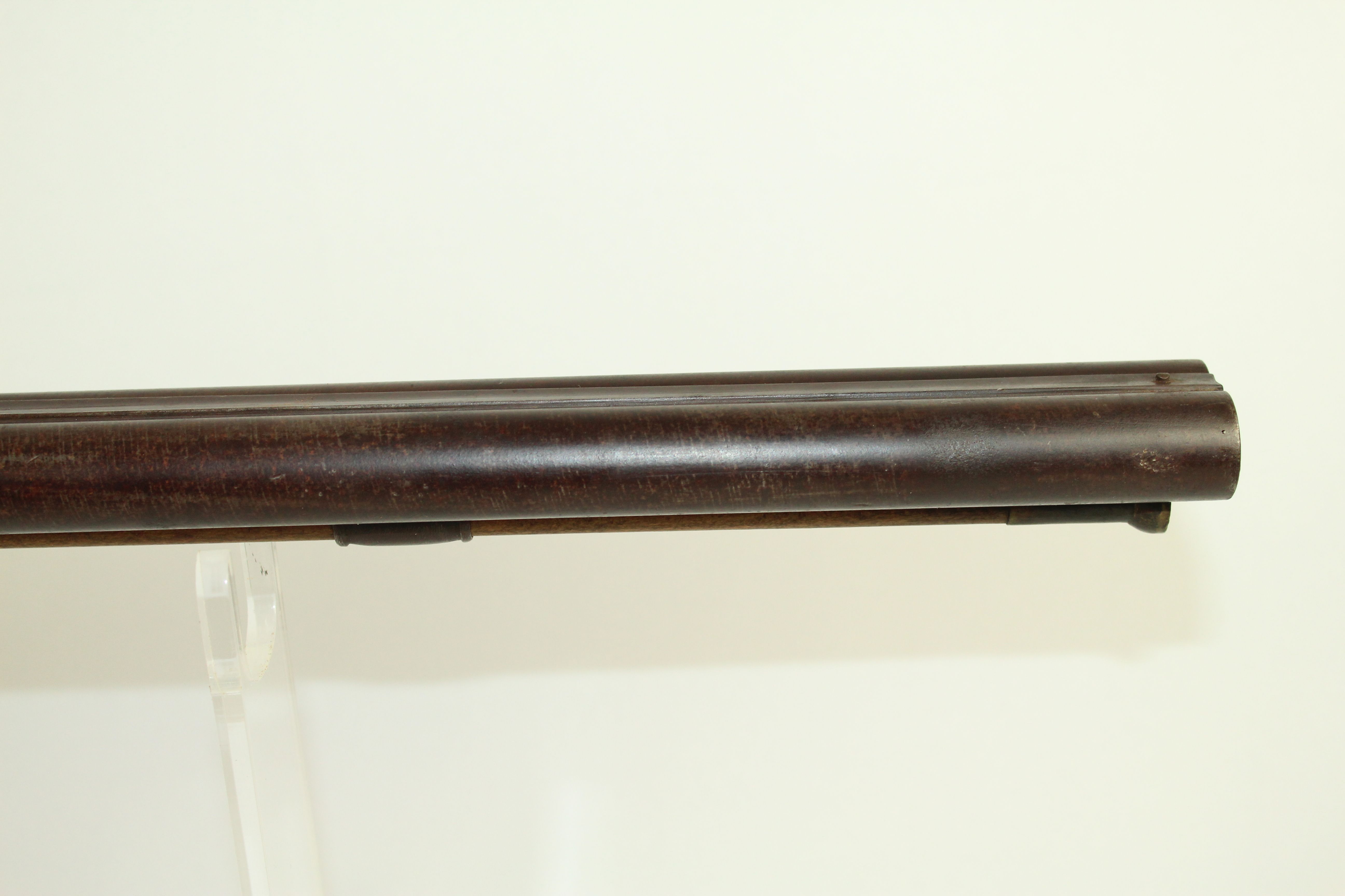 Belgian Double Barrel Percussion Shotgun Antique Firearm 006 | Ancestry ...