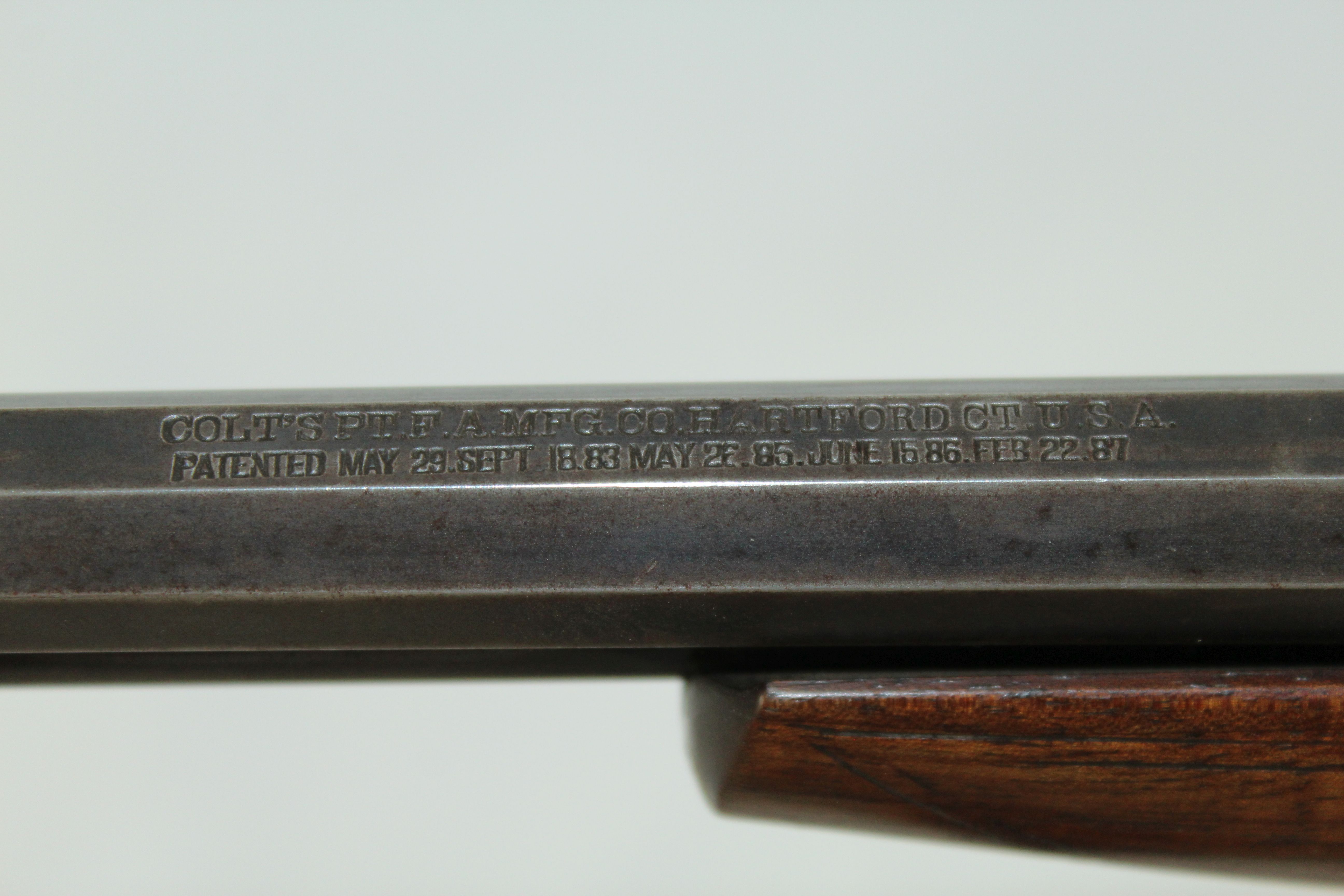 Colt Lightning Small Frame .22 Rimfire Short Rifle Antique Firearm 009 ...