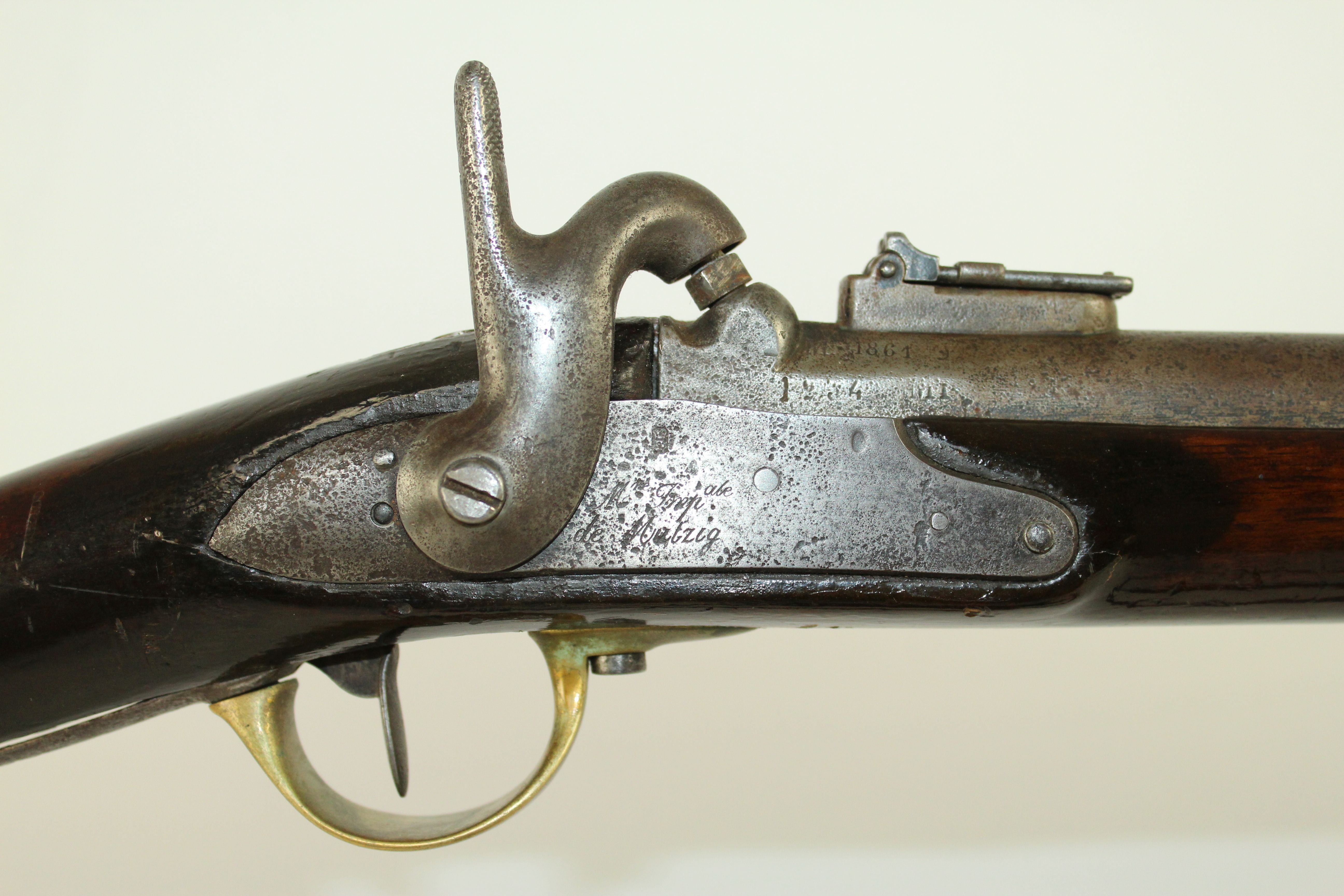 French Mutzig Model 1829 1861 Musketoon Antique Firearm 002 | Ancestry Guns