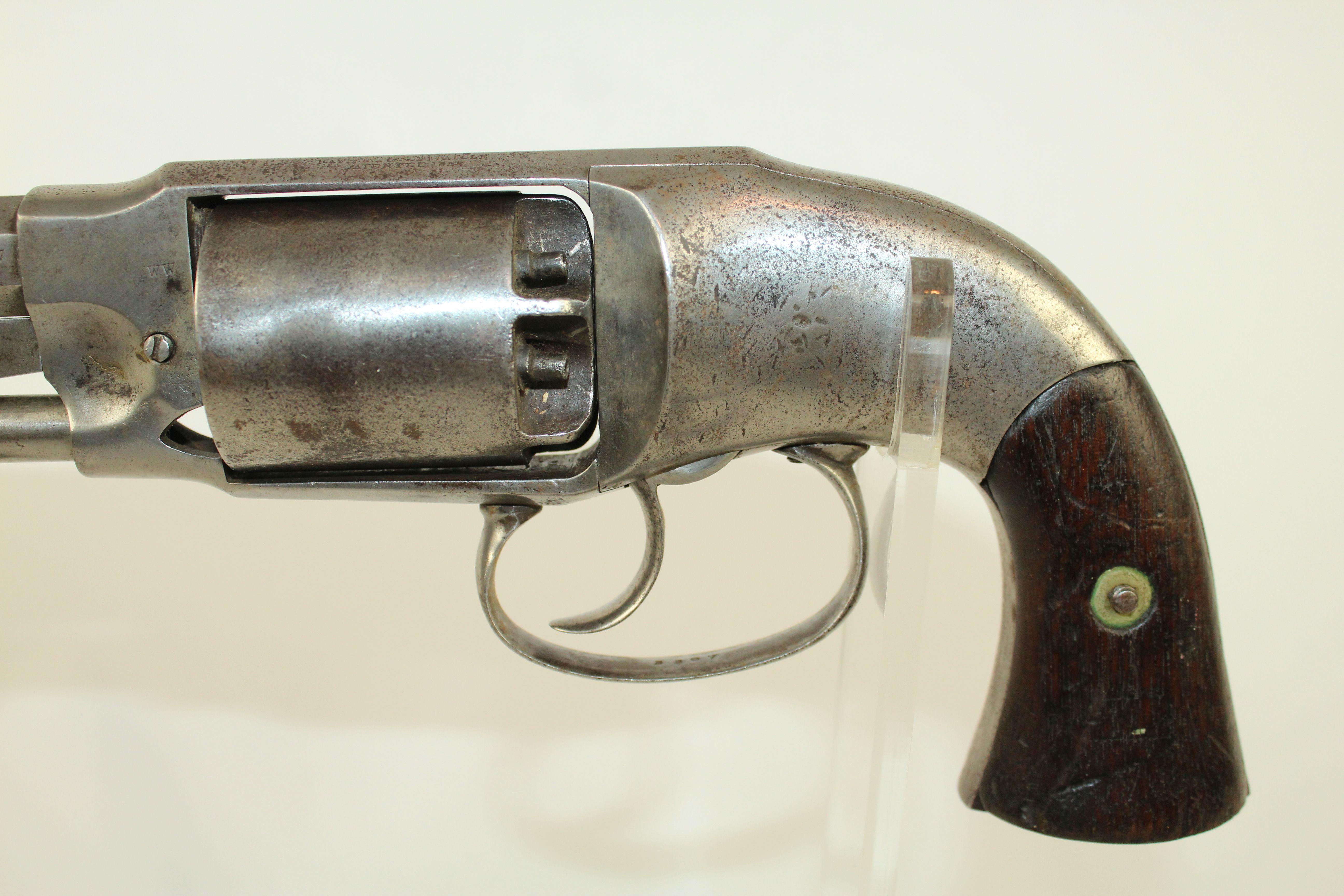 American Civil War Cavalry Revolver Pettengill Antique Firearm 001 ...