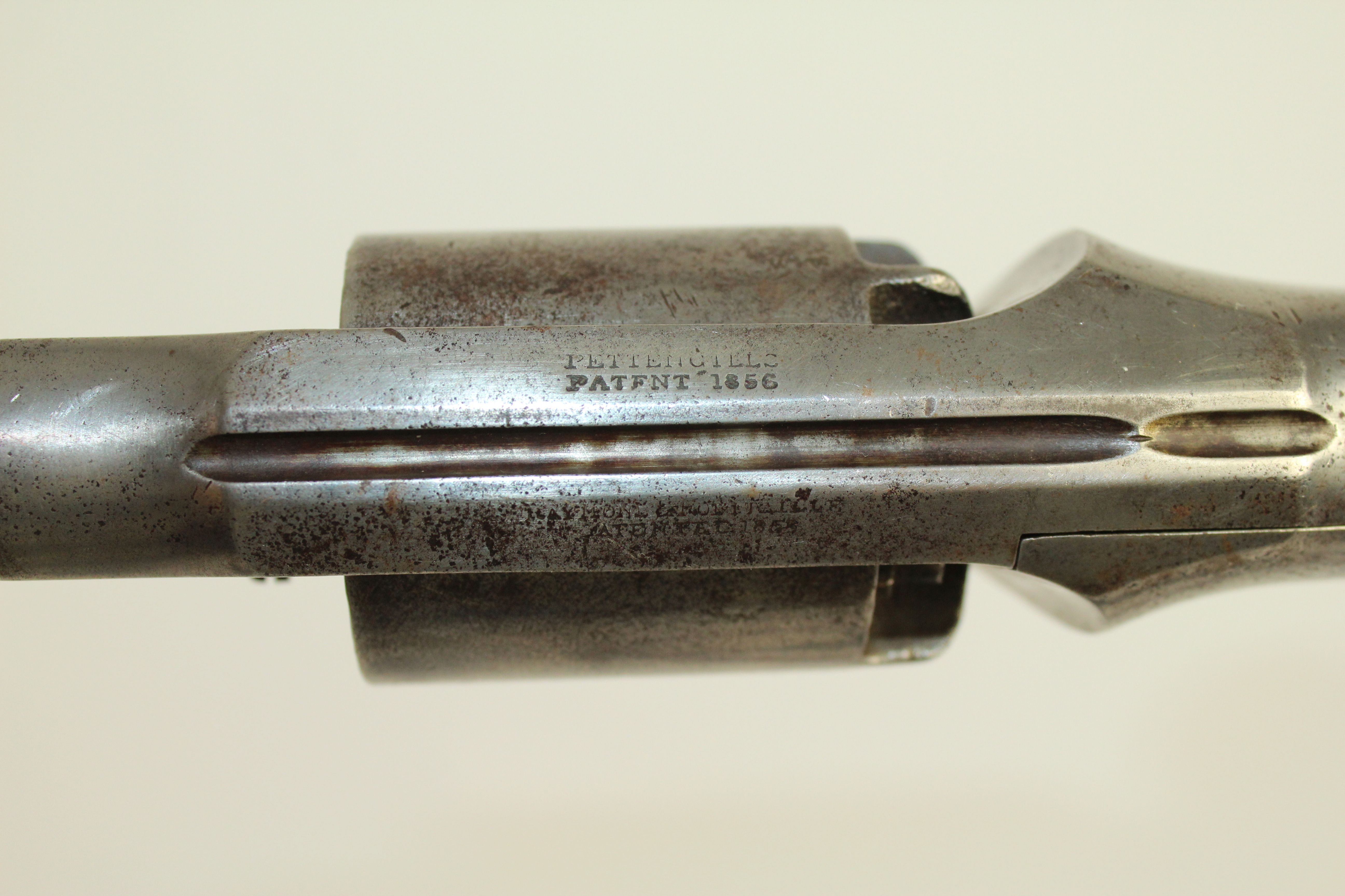 American Civil War Cavalry Revolver Pettengill Antique Firearm 004 ...
