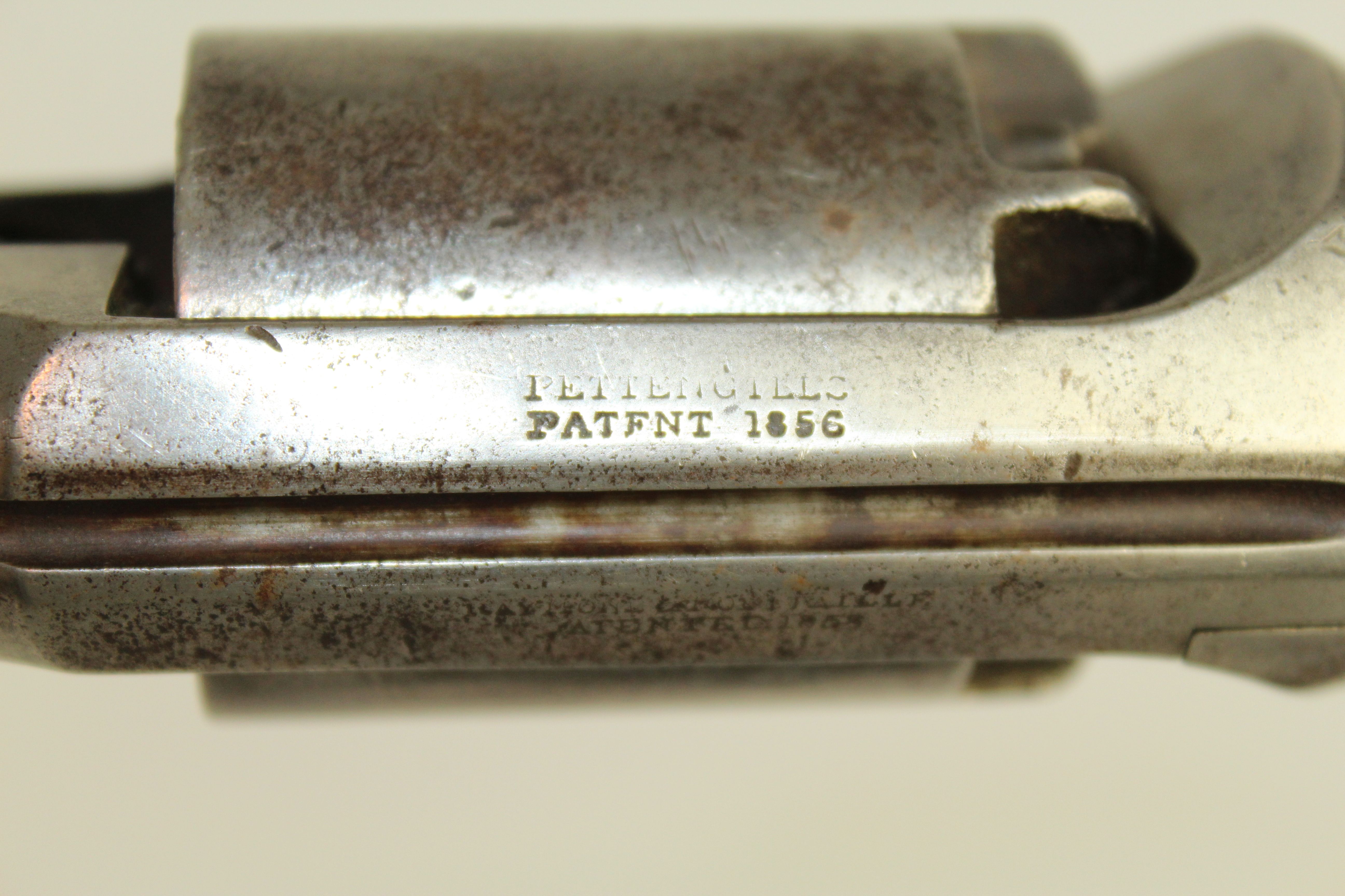 American Civil War Cavalry Revolver Pettengill Antique Firearm 005 ...