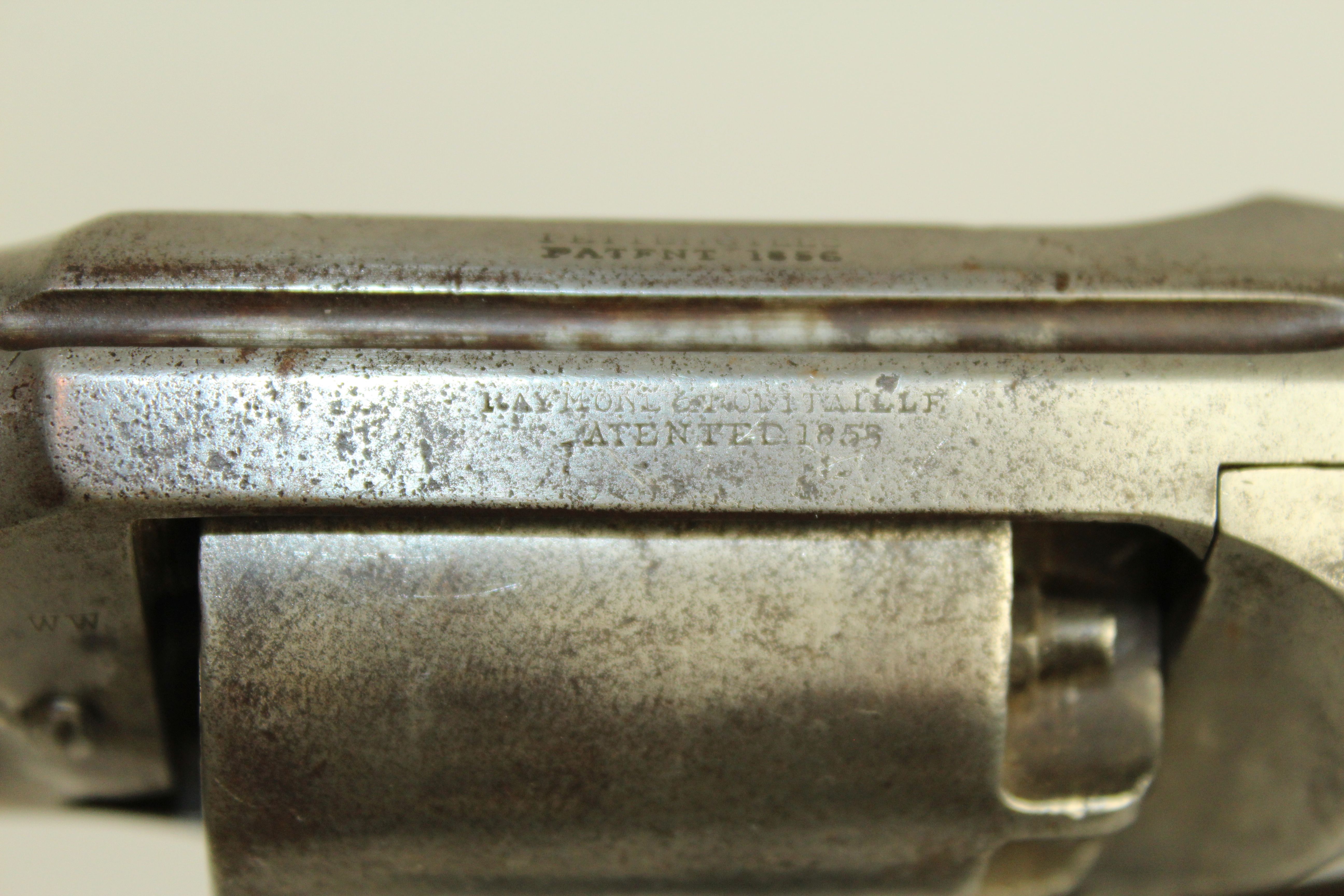 American Civil War Cavalry Revolver Pettengill Antique Firearm 006 ...