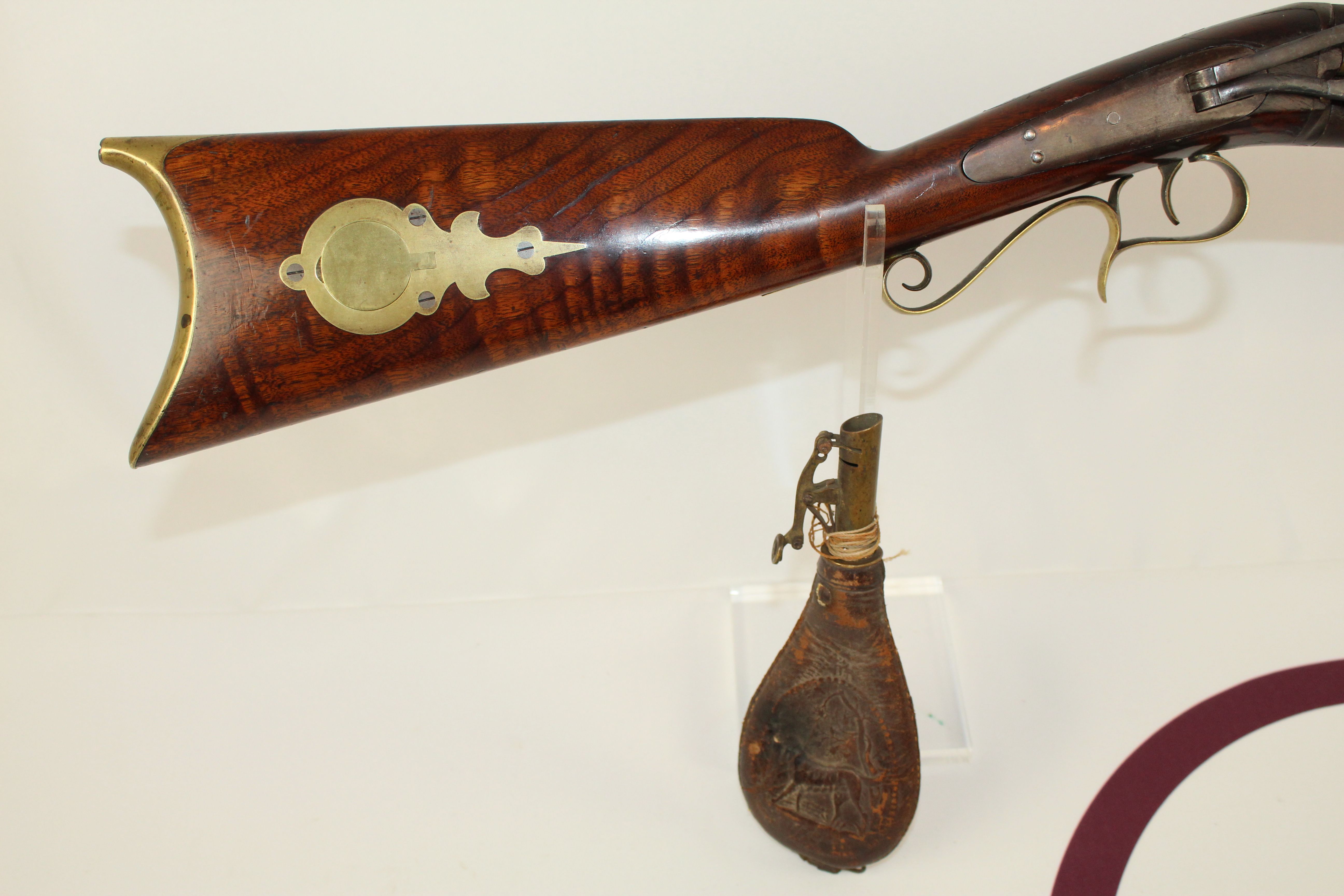 American Half Stock Long Rifle Kentucky Pennsylvania Antique Firearm ...
