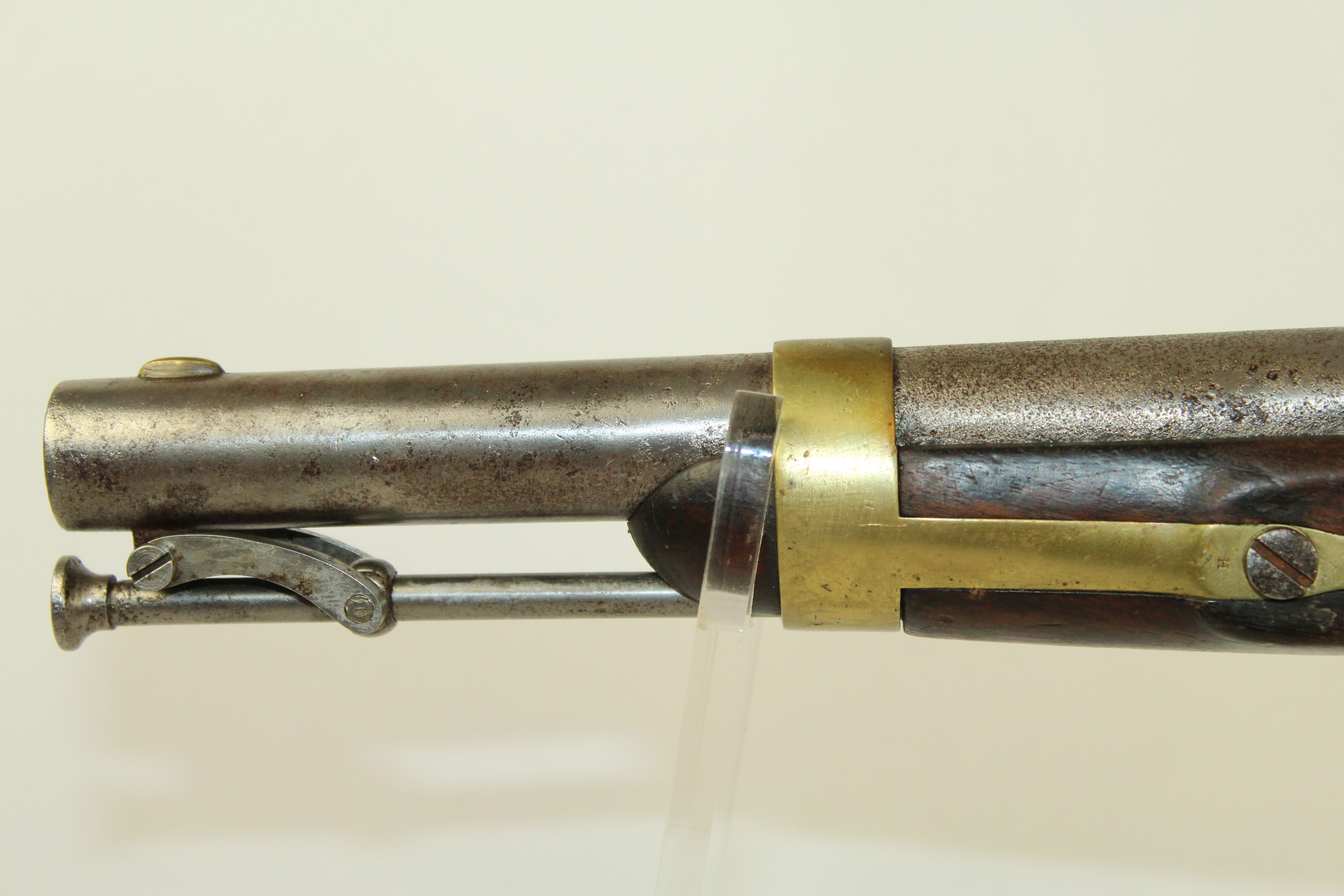 Aston US Model 1842 Dragoon Cavalry Civil War Pistol Antique Firearm ...