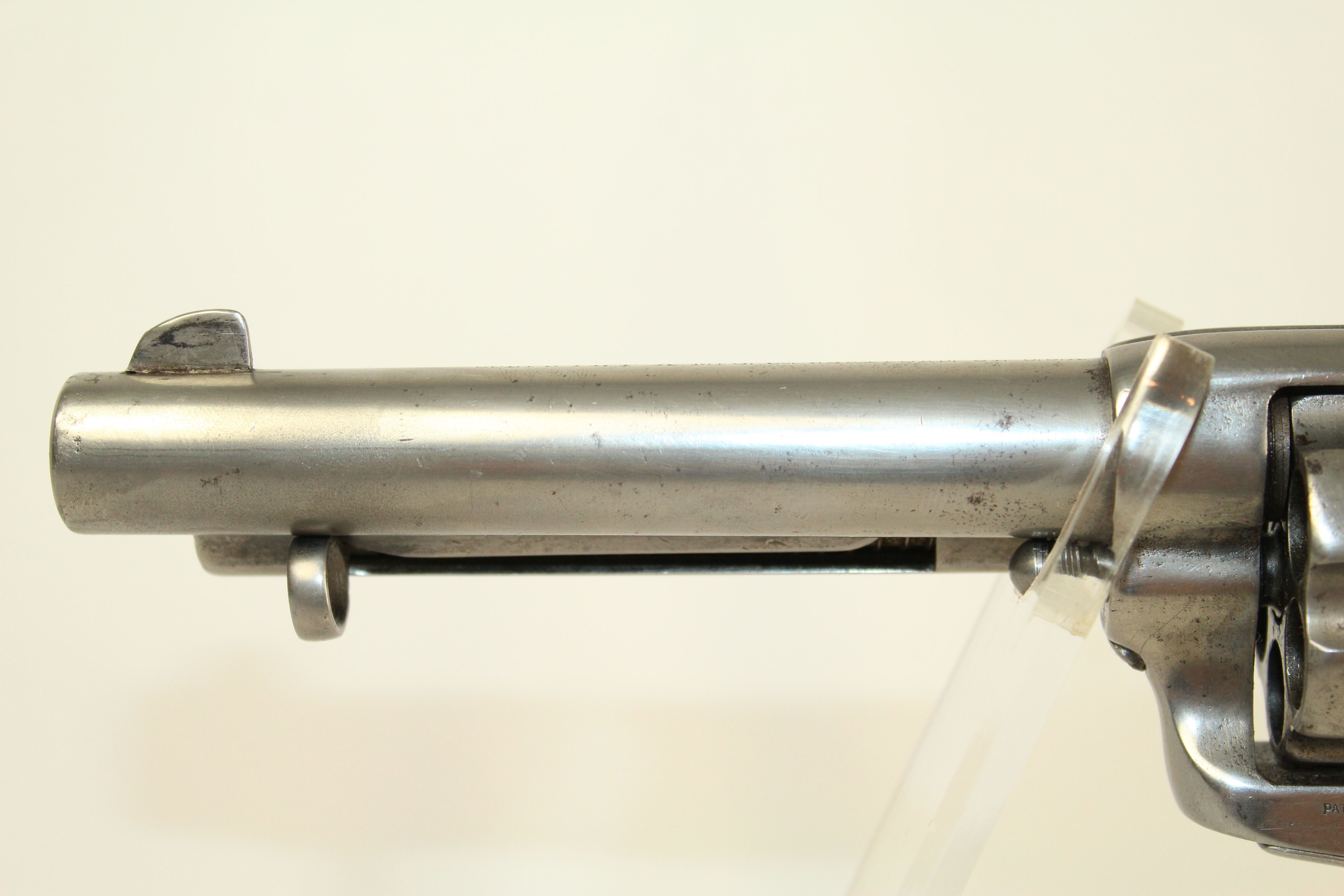 Black Powder Frame Colt SAA Single Action Army Revolver Antique Firearm ...