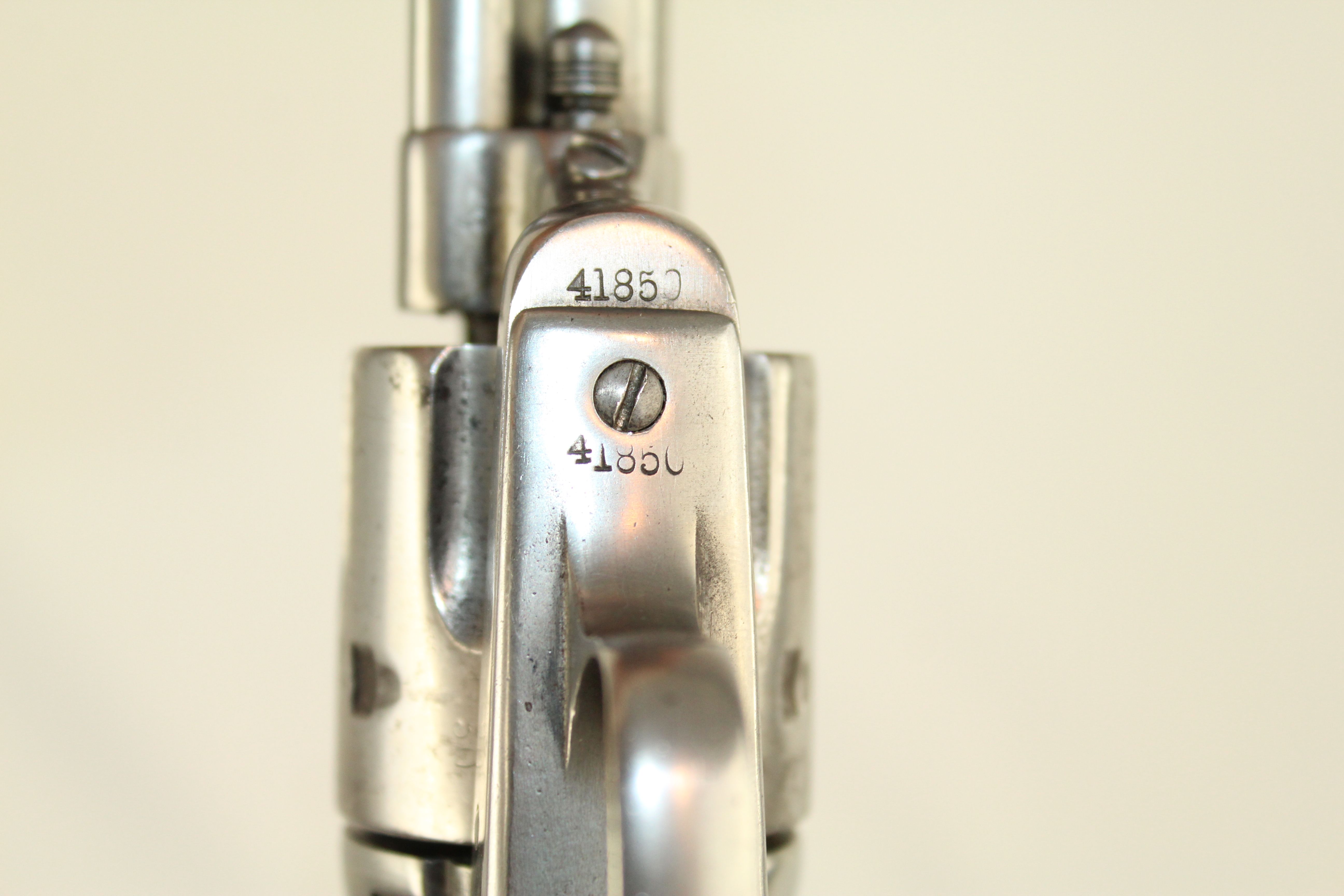 Black Powder Frame Colt SAA Single Action Army Revolver Antique Firearm ...