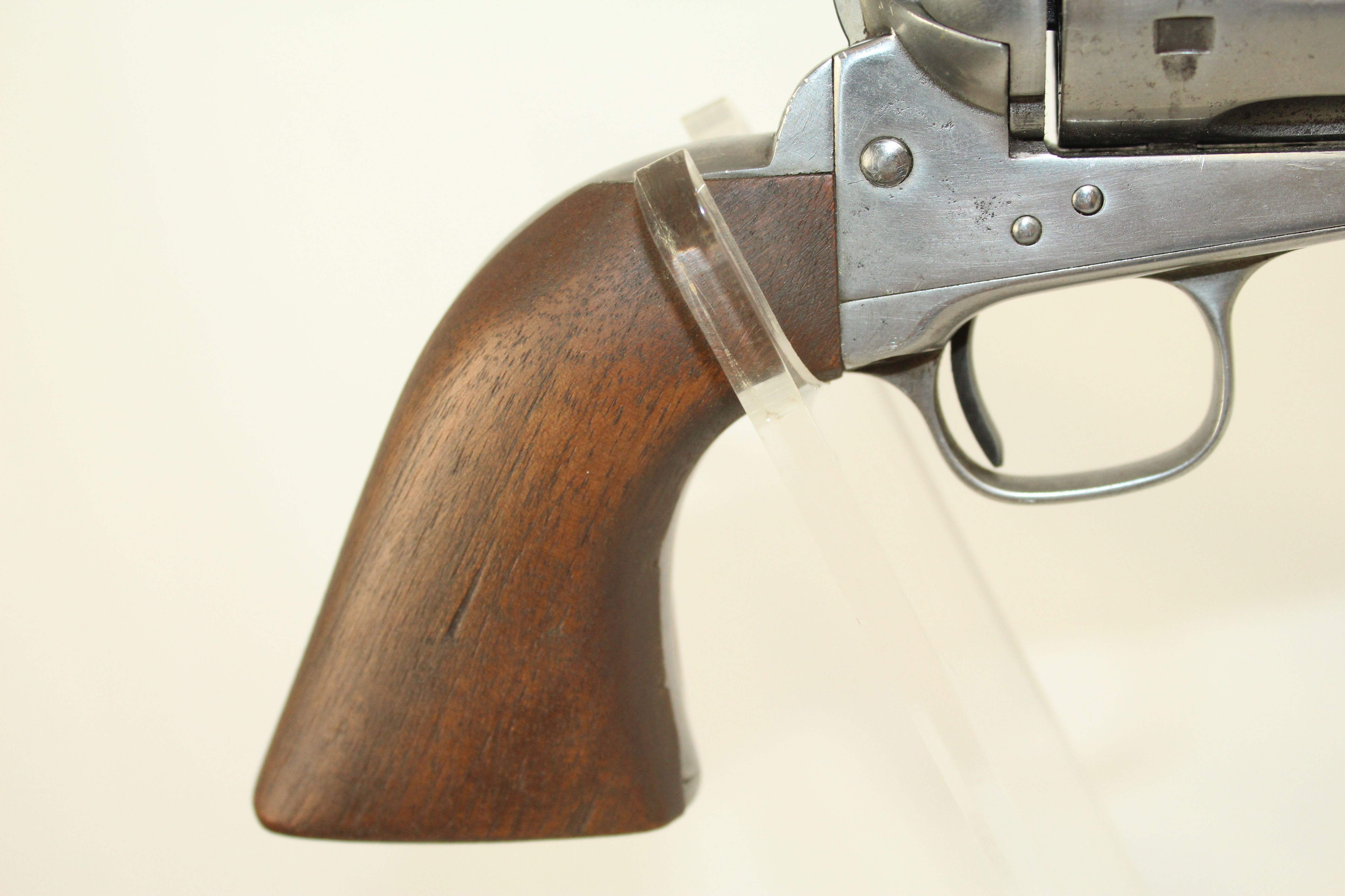 Black Powder Frame Colt SAA Single Action Army Revolver Antique Firearm ...