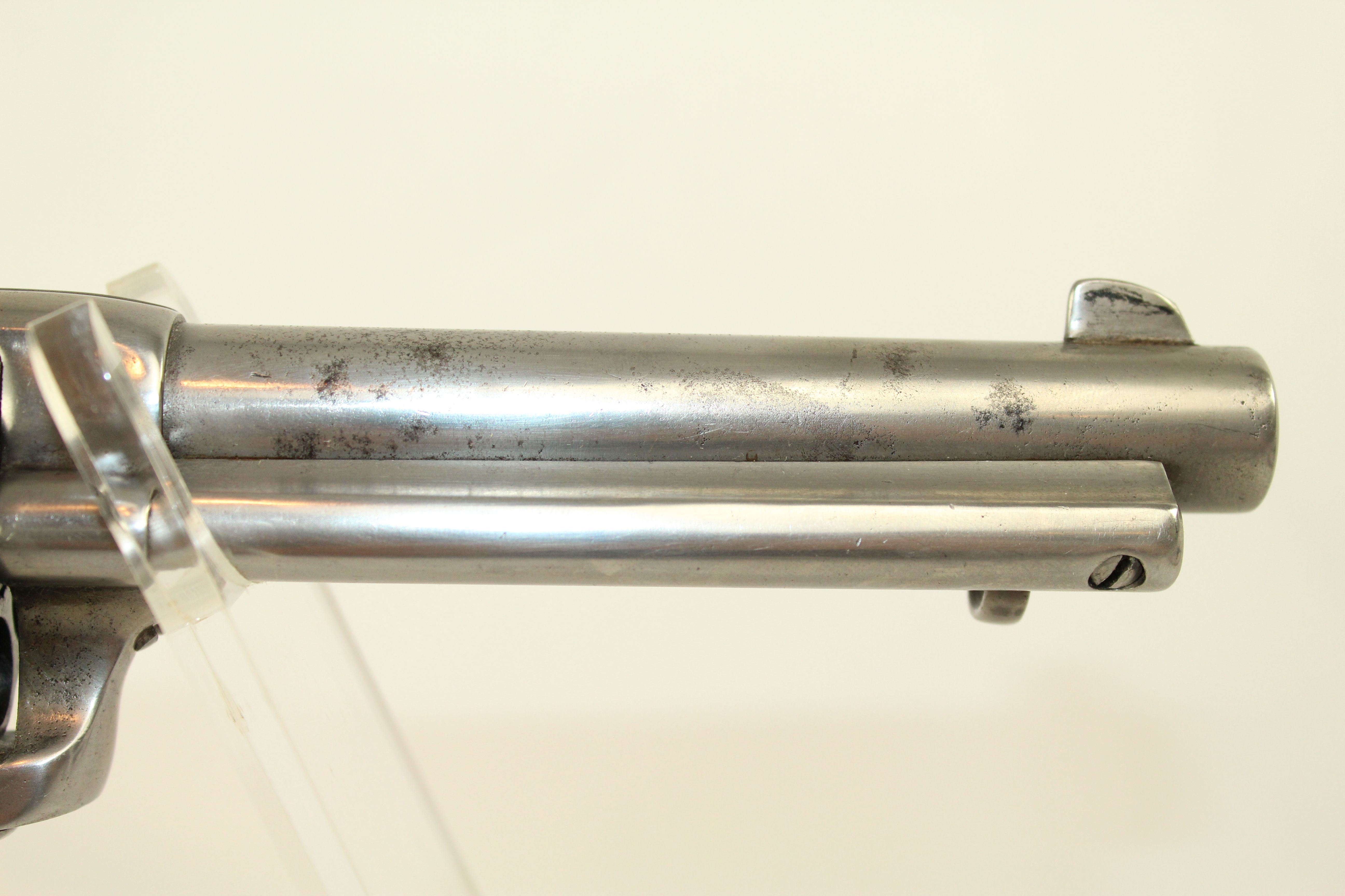 Black Powder Frame Colt SAA Single Action Army Revolver Antique Firearm ...