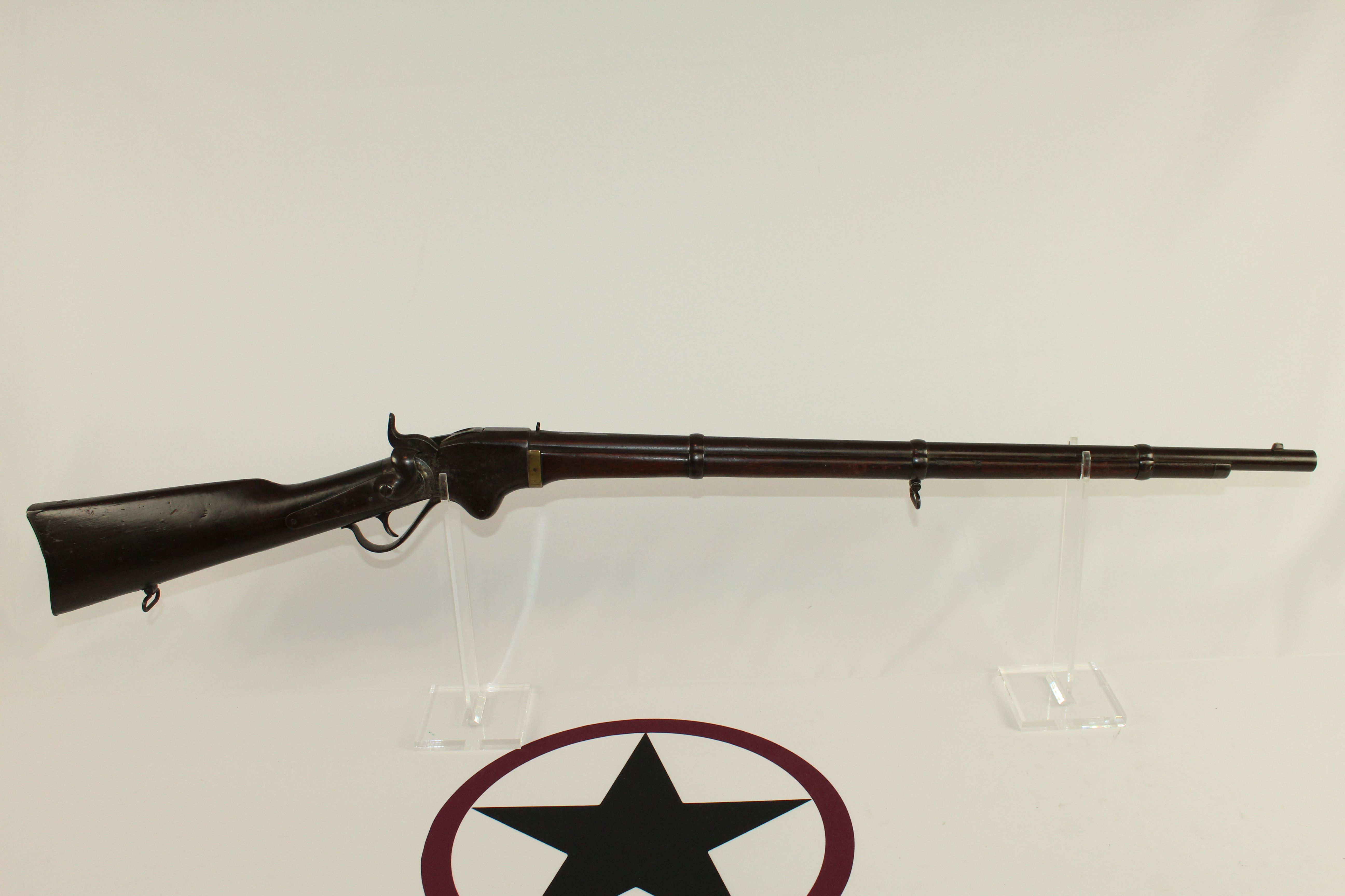 Civil War Spencer Musket Rifle Custer 1876 Antique Firearm 002 ...