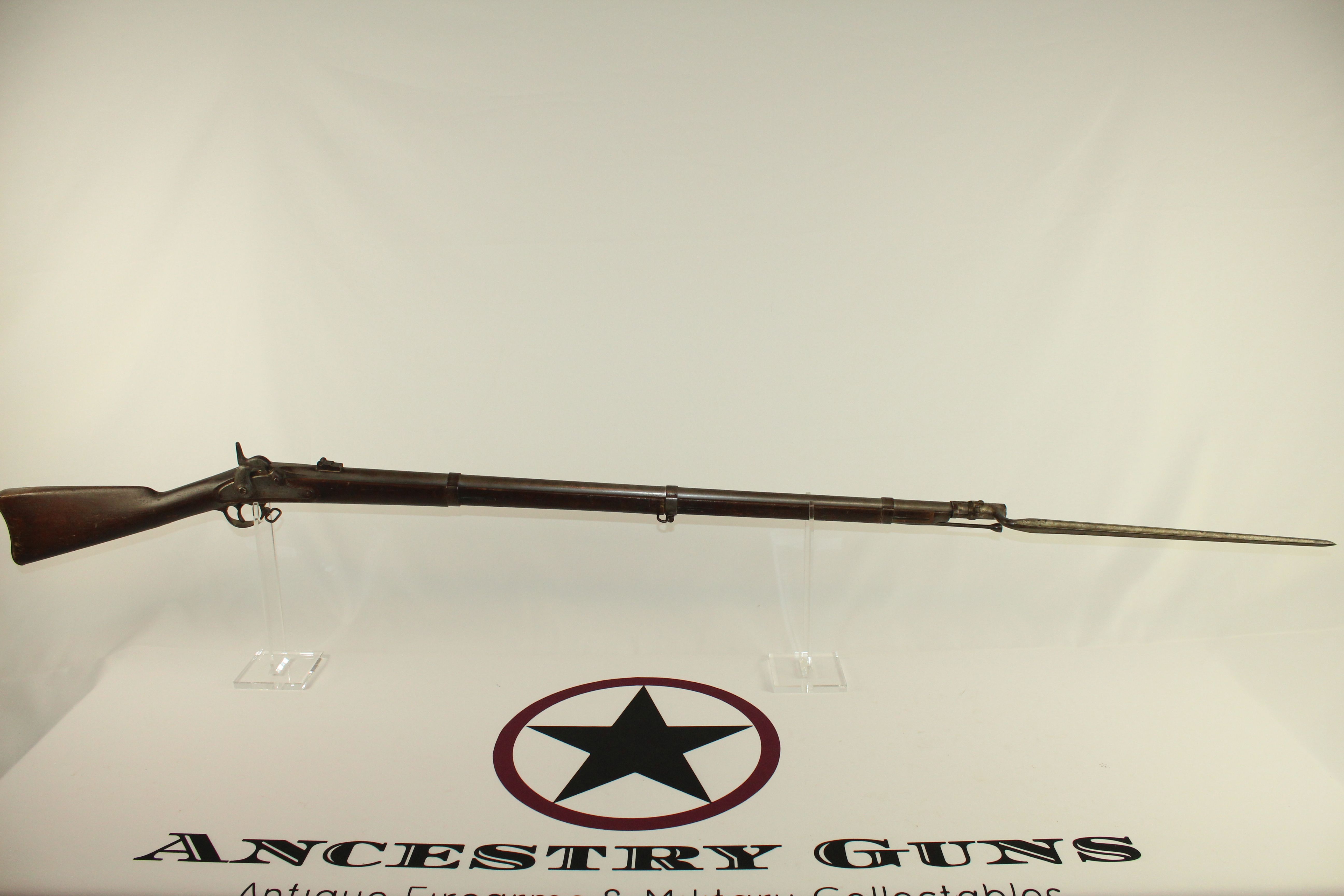 Civil War Springfield 1861 Trenton NJ Musket Antique Firearm 001 ...