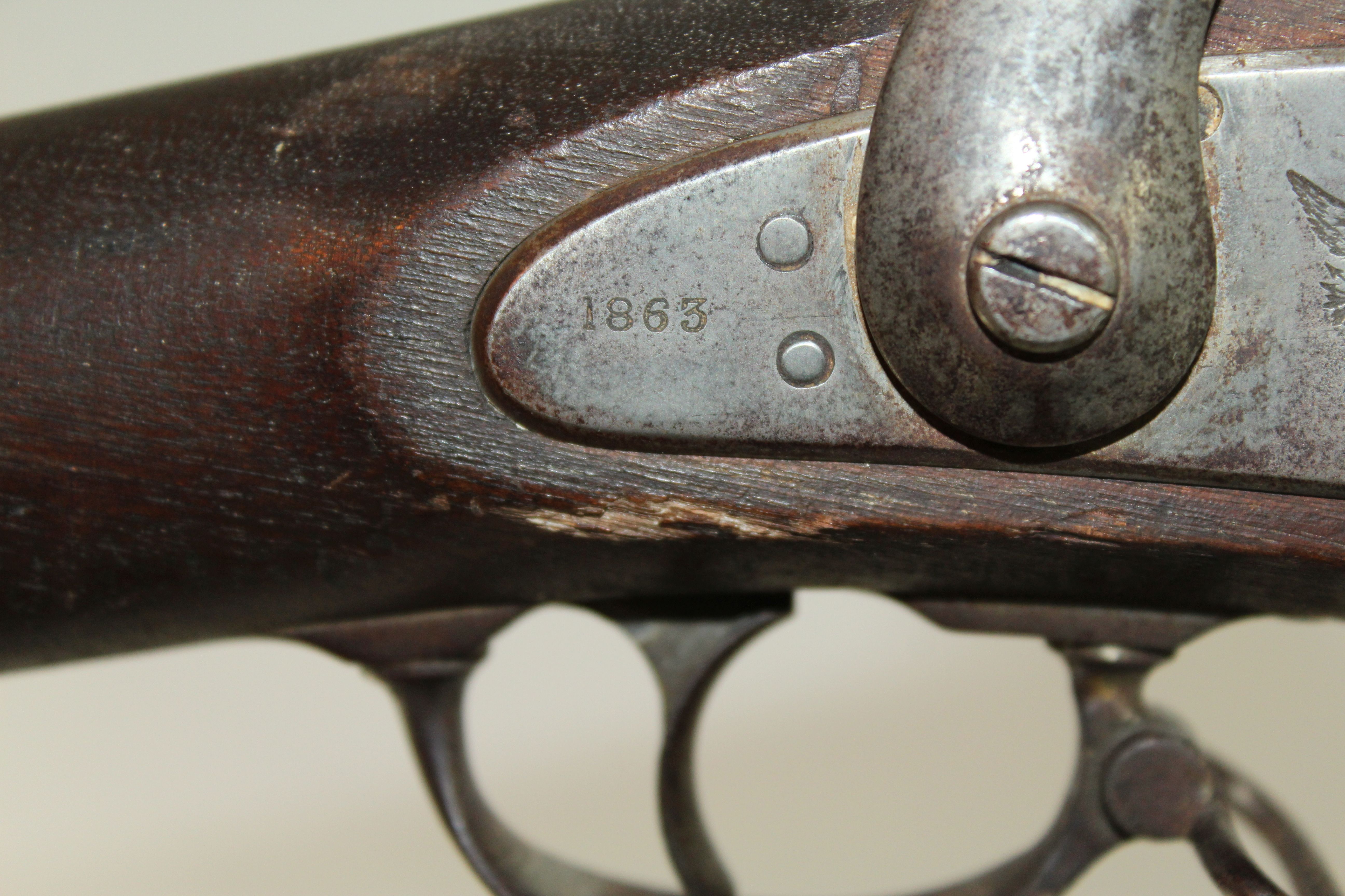 Civil War Springfield 1861 Trenton NJ Musket Antique Firearm 008 ...