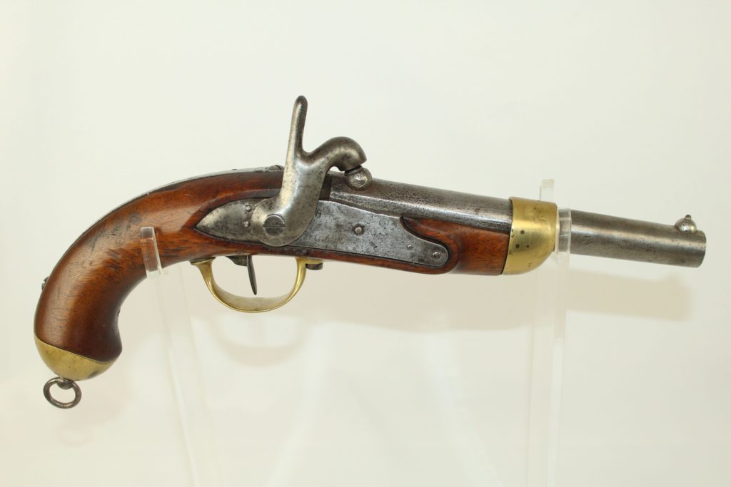French Model 1822 Pistol Antique Firearm 001 | Ancestry Guns