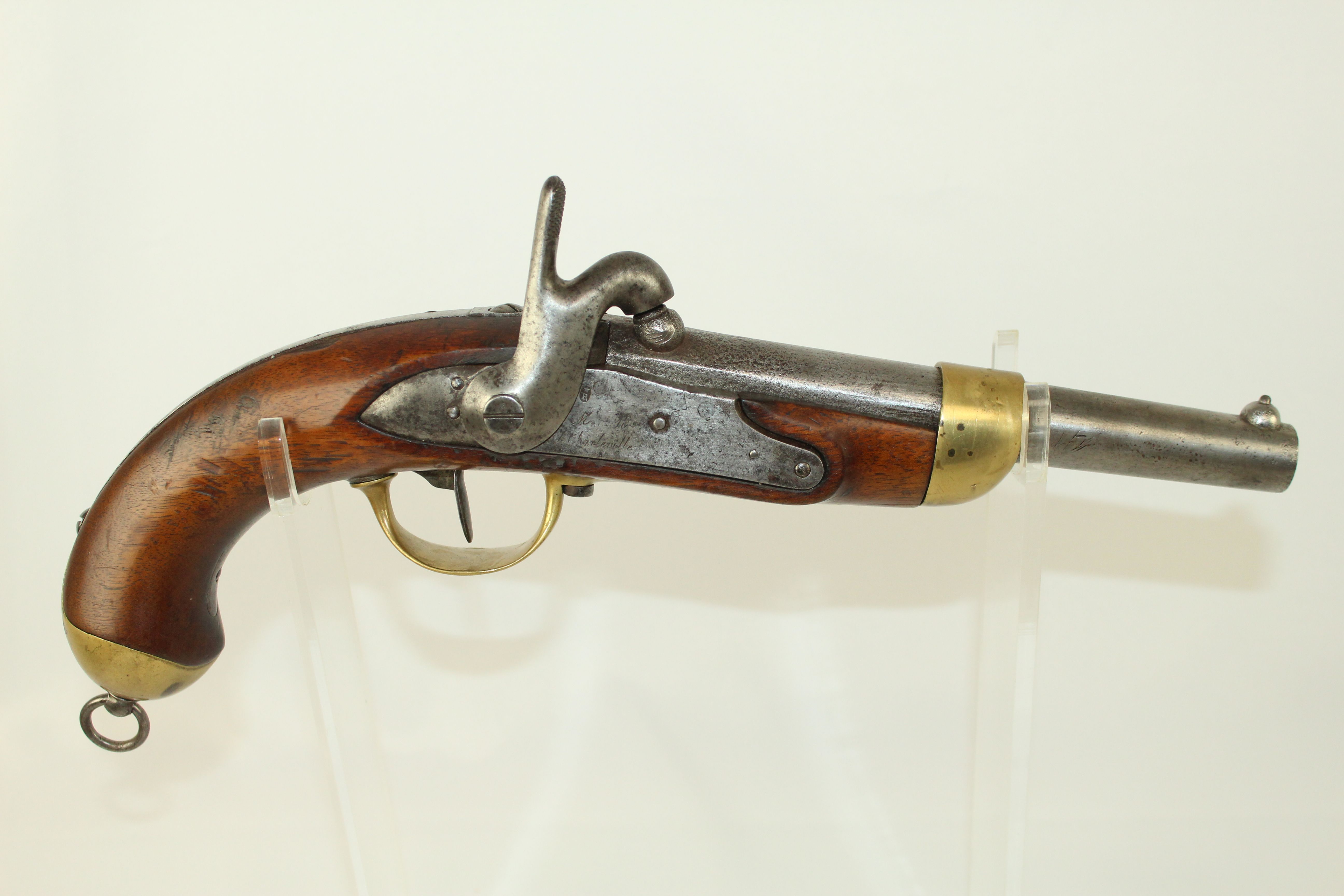 French Model 1822 Pistol Antique Firearm 001 | Ancestry Guns