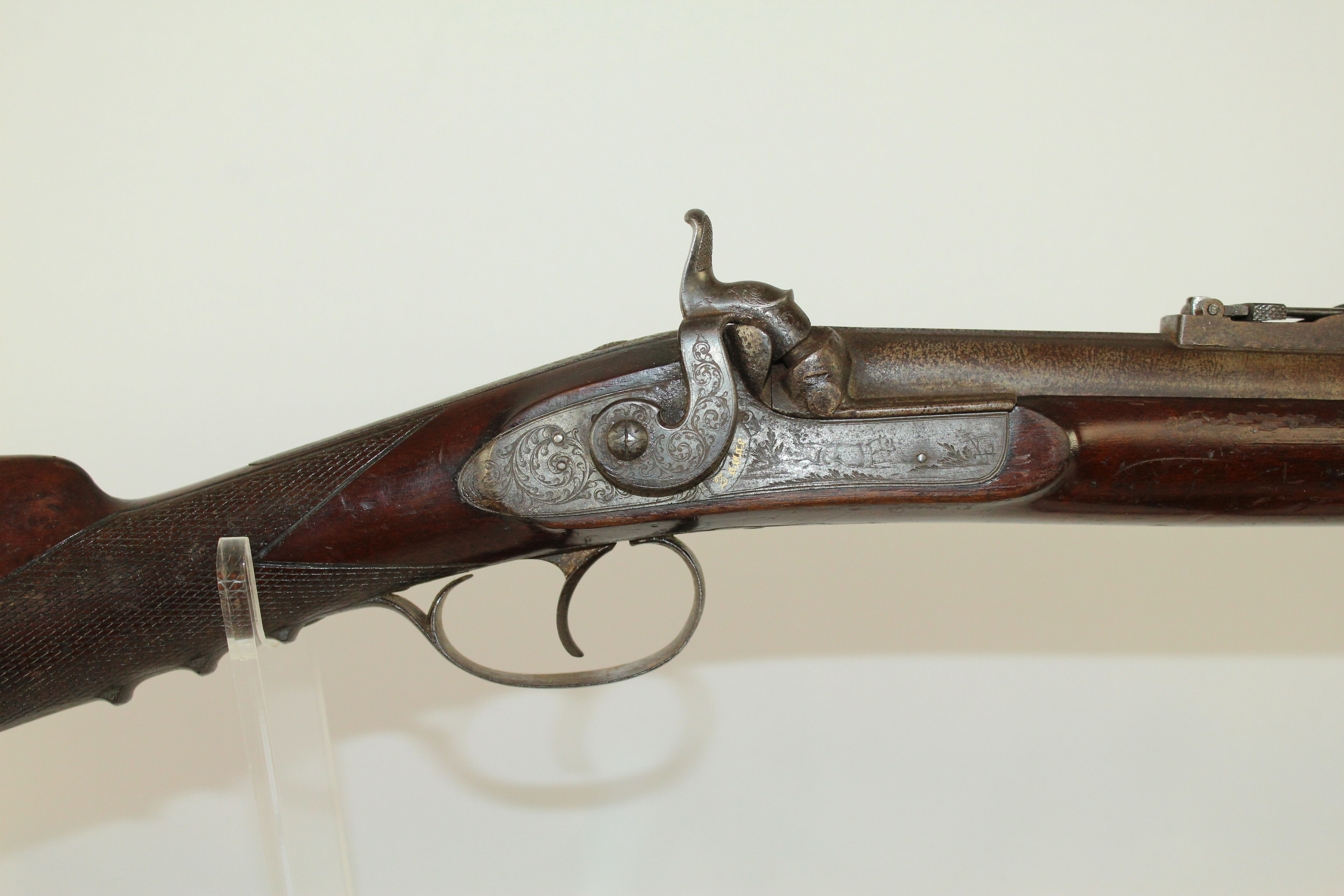 French Smooth Bore Rifle Merseille France Antique Firearm 006 ...