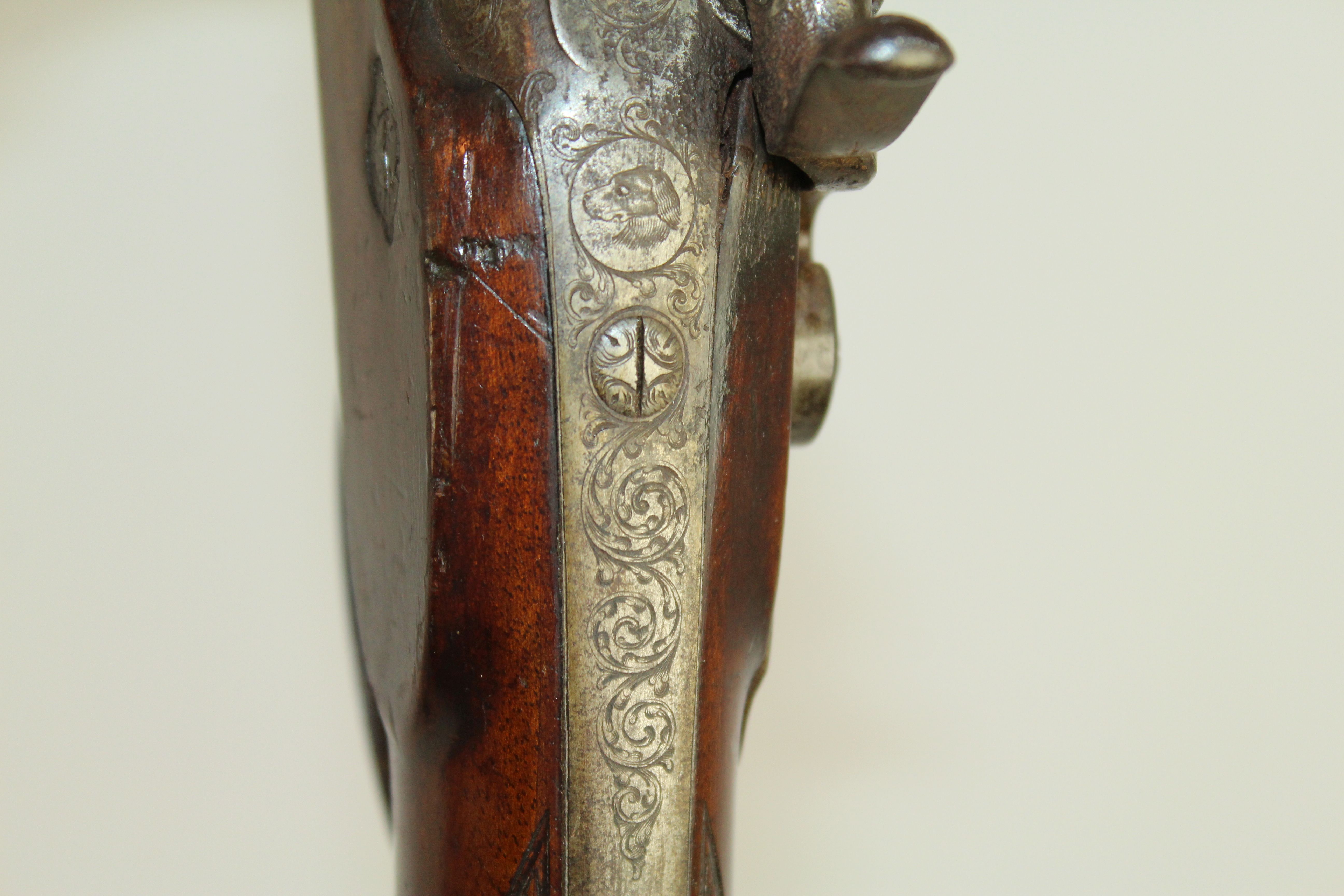 French Smooth Bore Rifle Merseille France Antique Firearm 010 ...