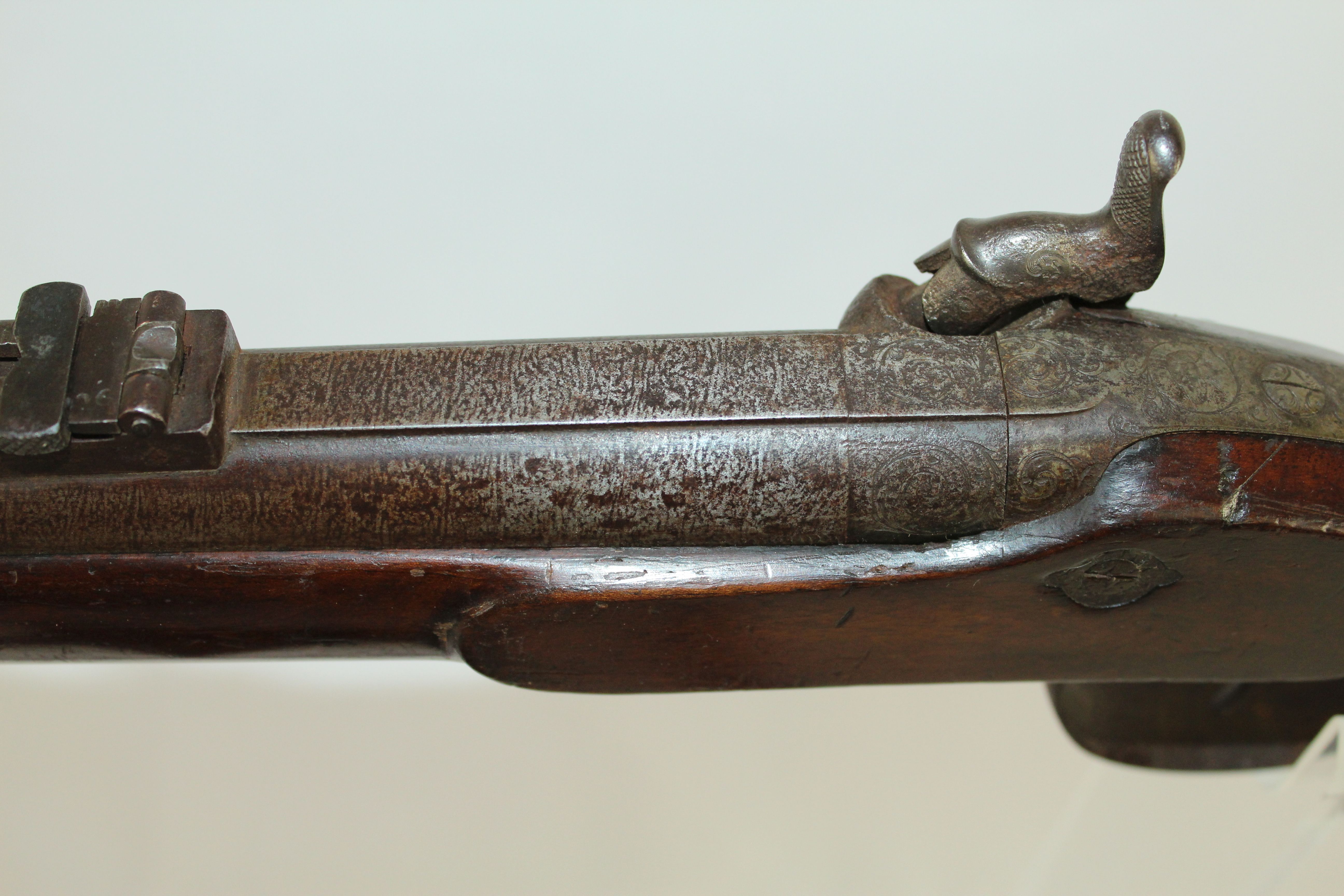 French Smooth Bore Rifle Merseille France Antique Firearm 021 ...