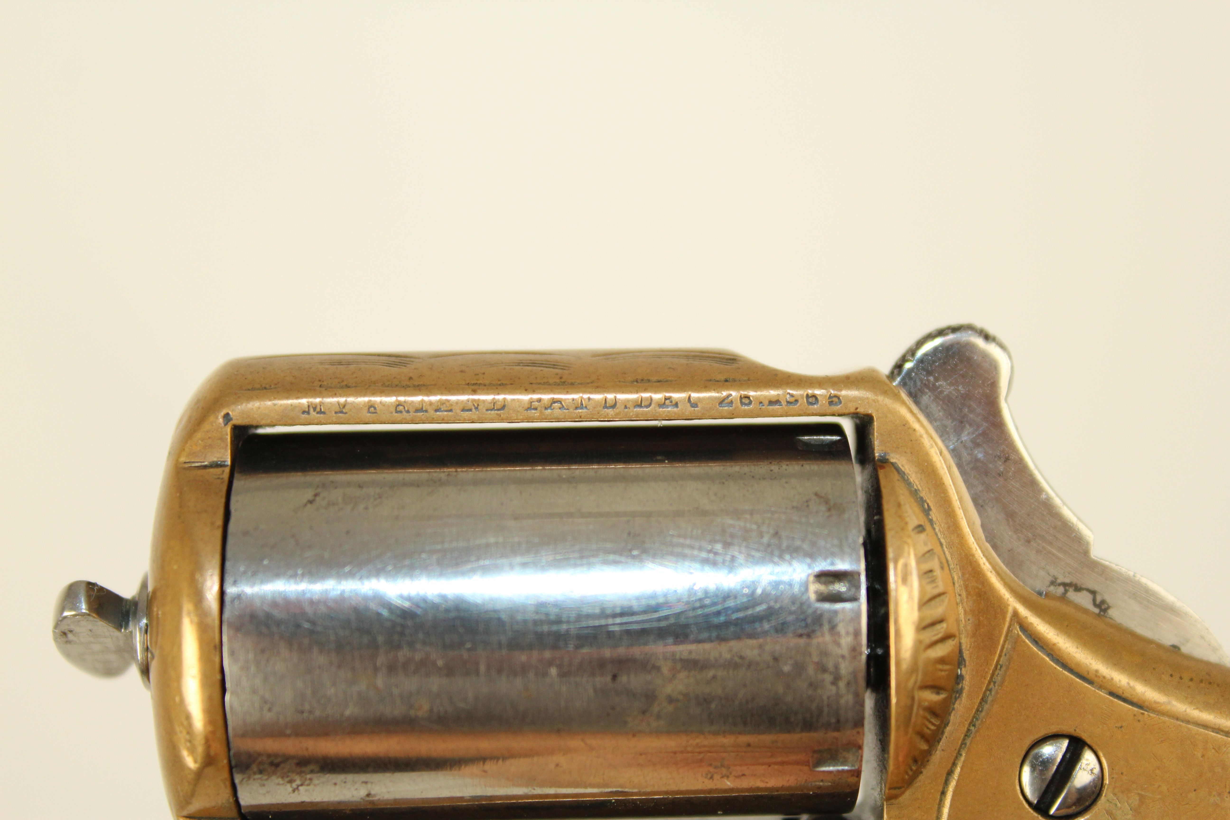 James Reid My Friend Brass Knuckles Knuckleduster Revolver Antique ...