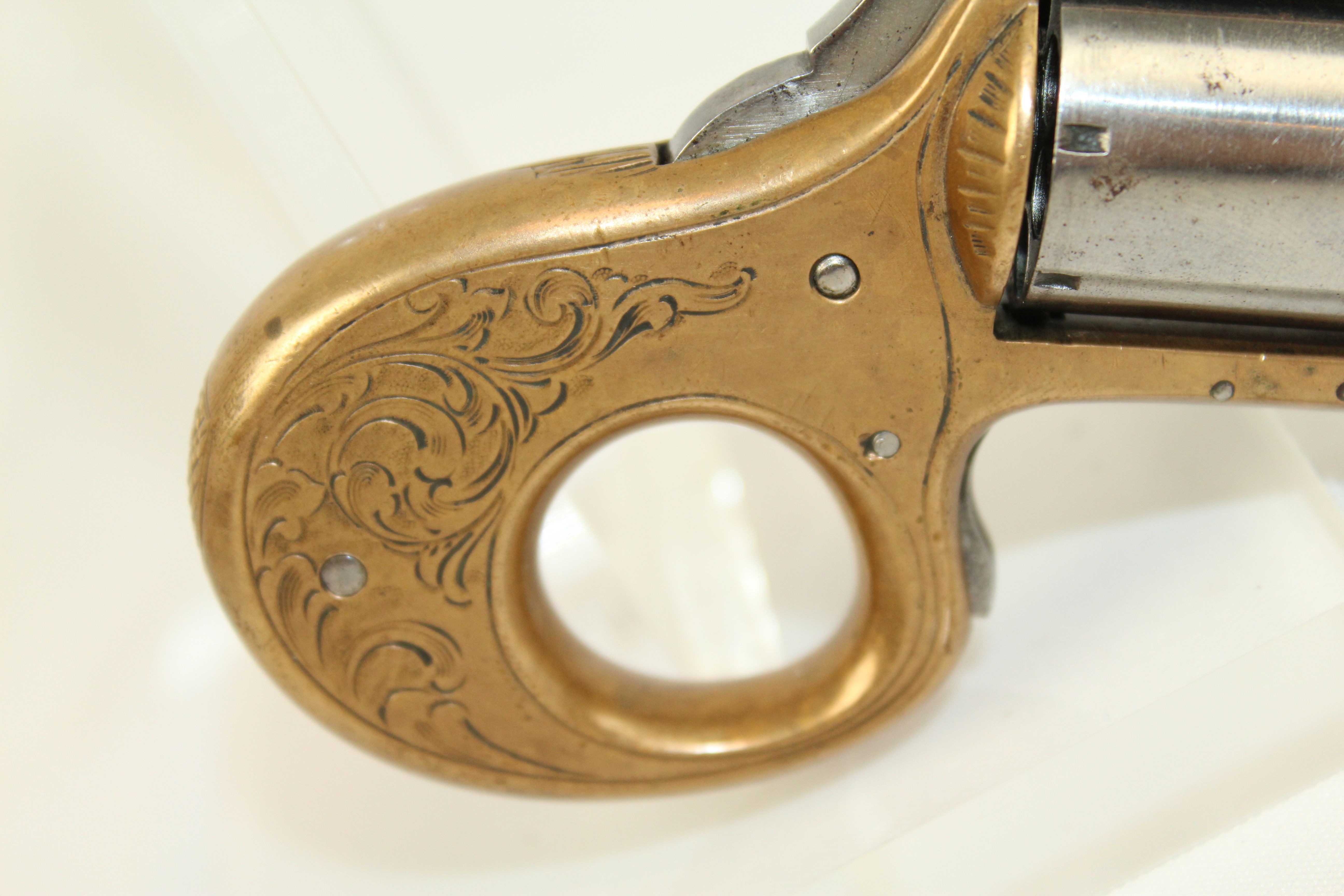 James Reid My Friend Brass Knuckles Knuckleduster Revolver Antique ...