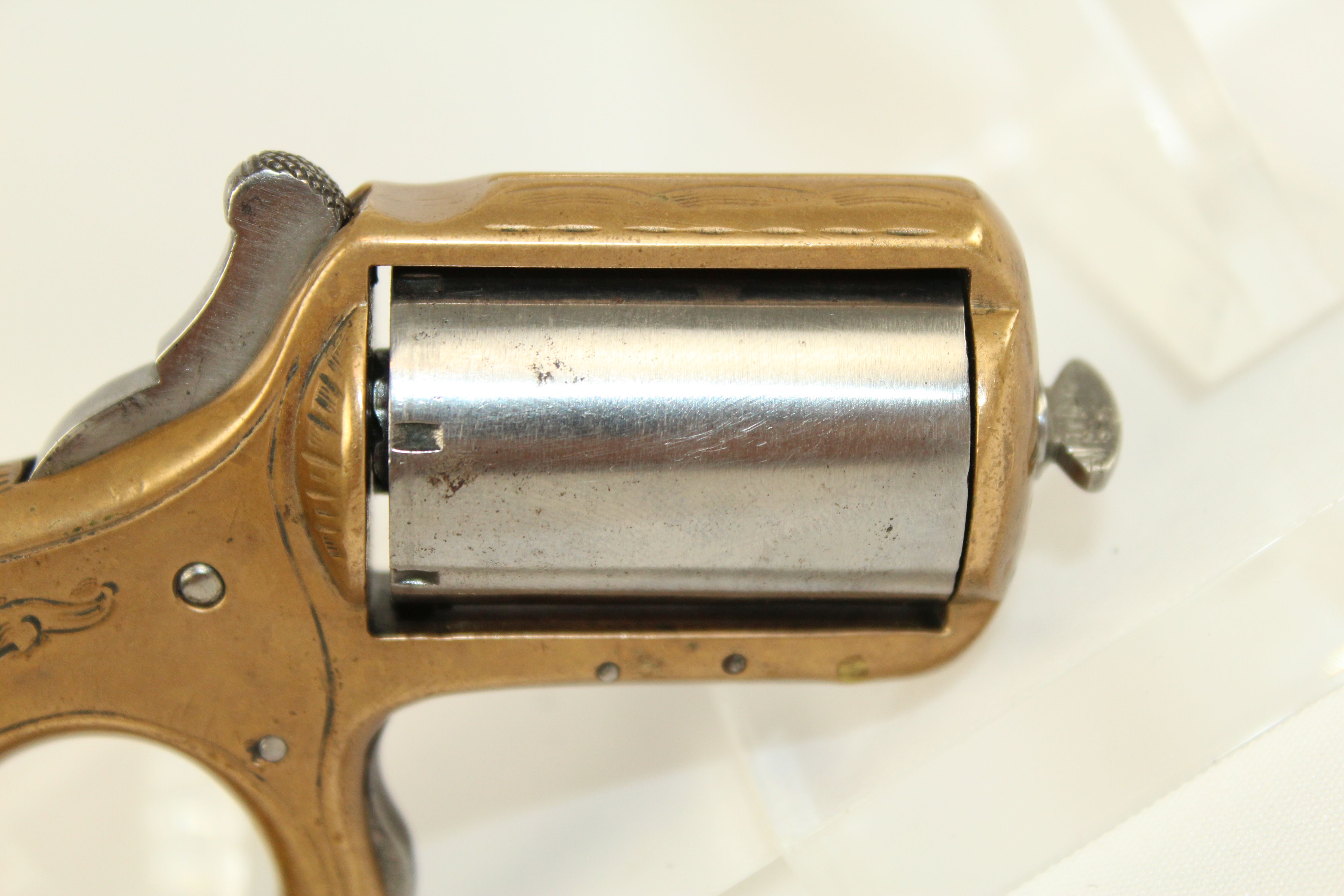 James Reid My Friend Brass Knuckles Knuckleduster Revolver Antique ...