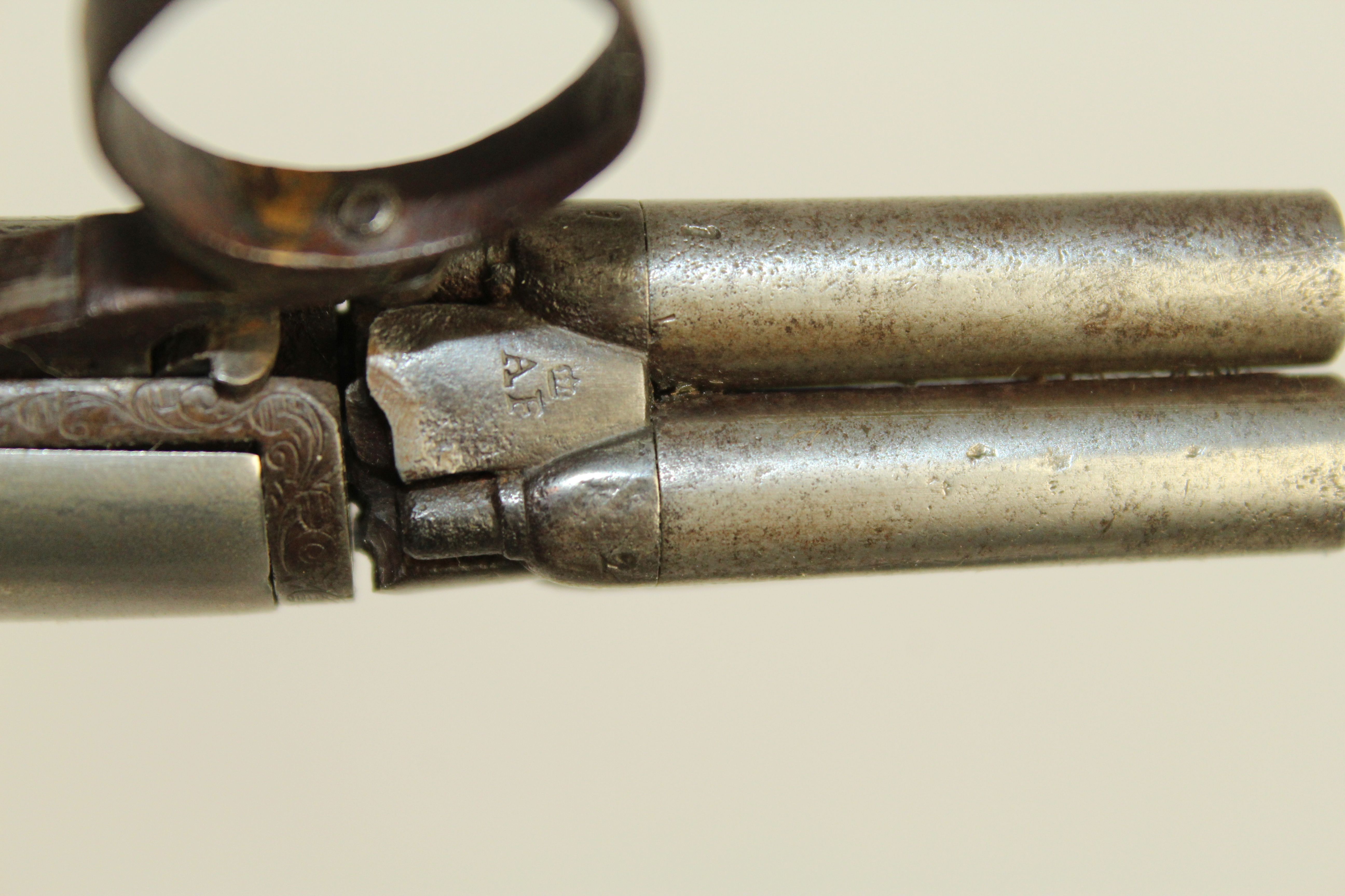 Mariette Brevete Liege Belgium Revolver Antique Firearm 006 | Ancestry Guns