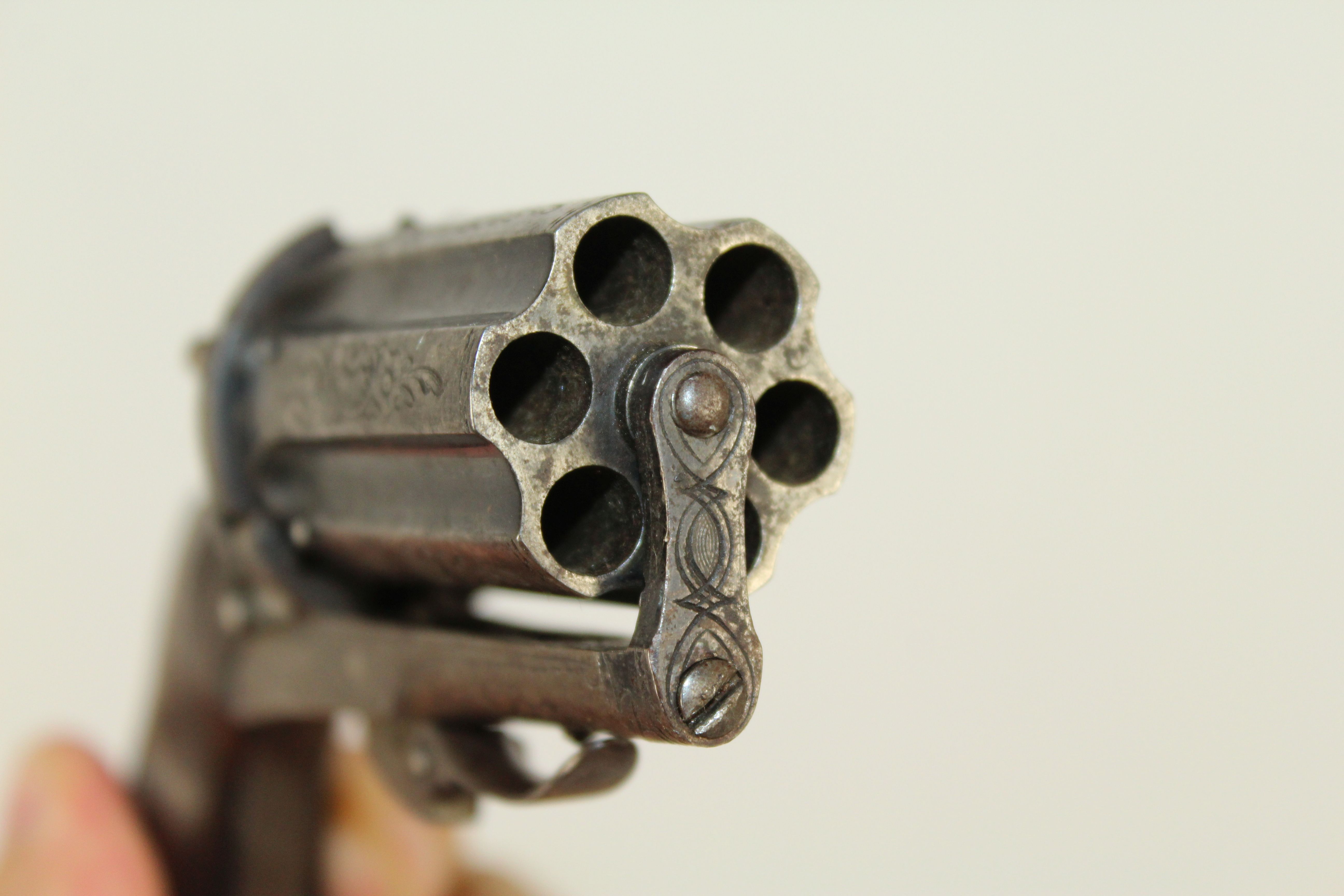 Meyers Brevete Liege Belgium Revolver Antique Firearm 003 | Ancestry Guns