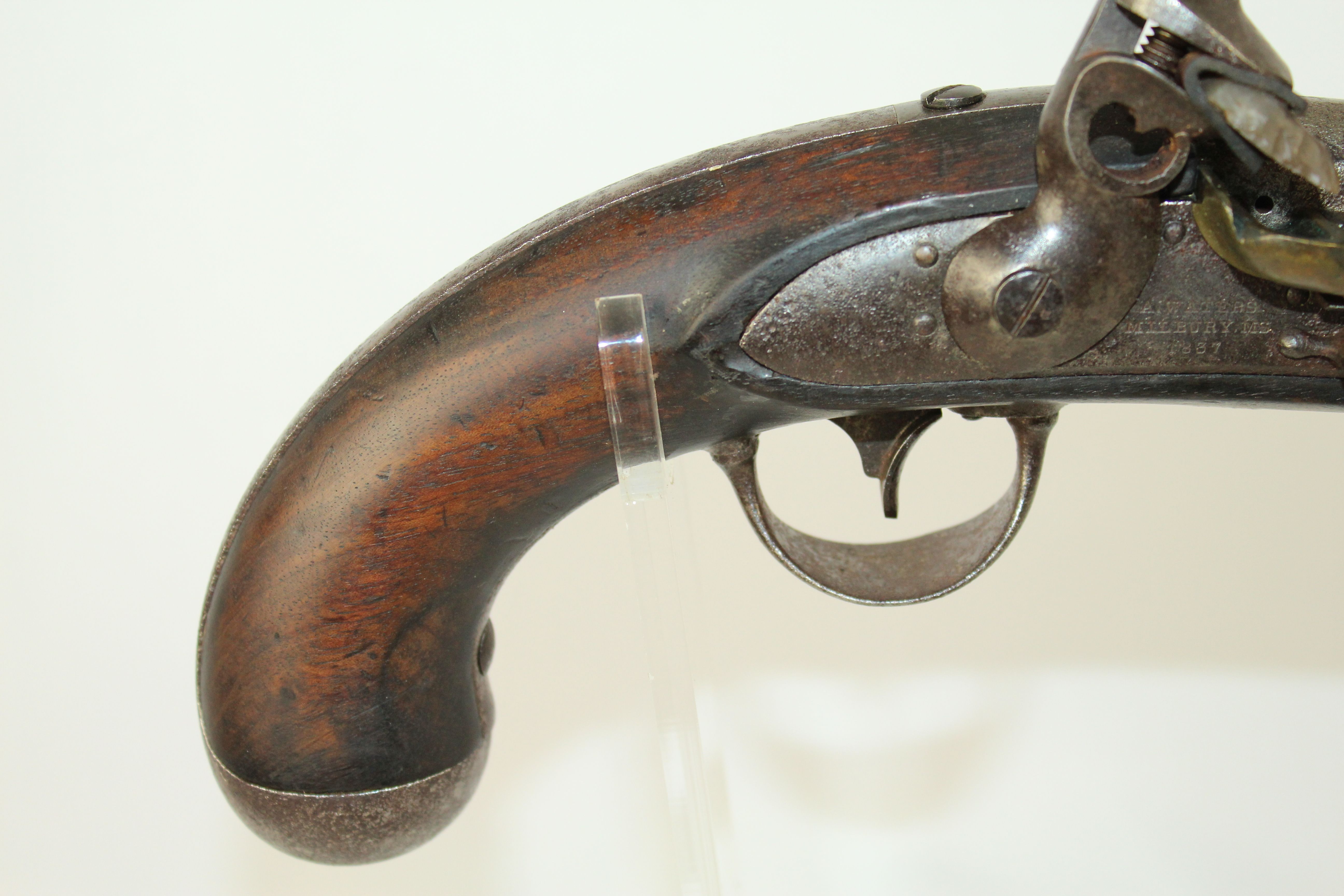 US Model 1836 Waters Flintlock Antique Firearm 003 | Ancestry Guns