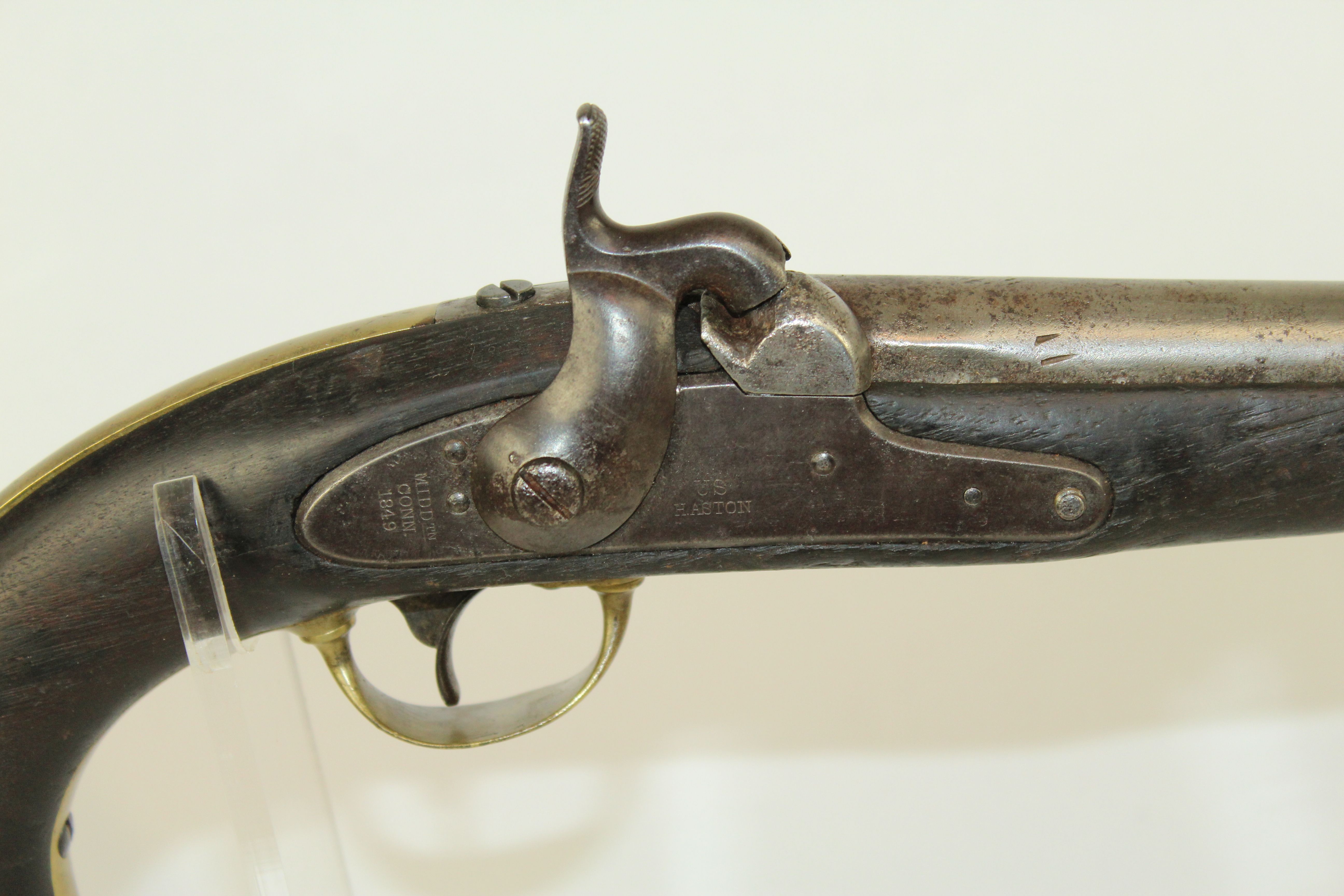 Aston Model 1842 Percussion Dragoon Pistol Antique Firearms 002 ...