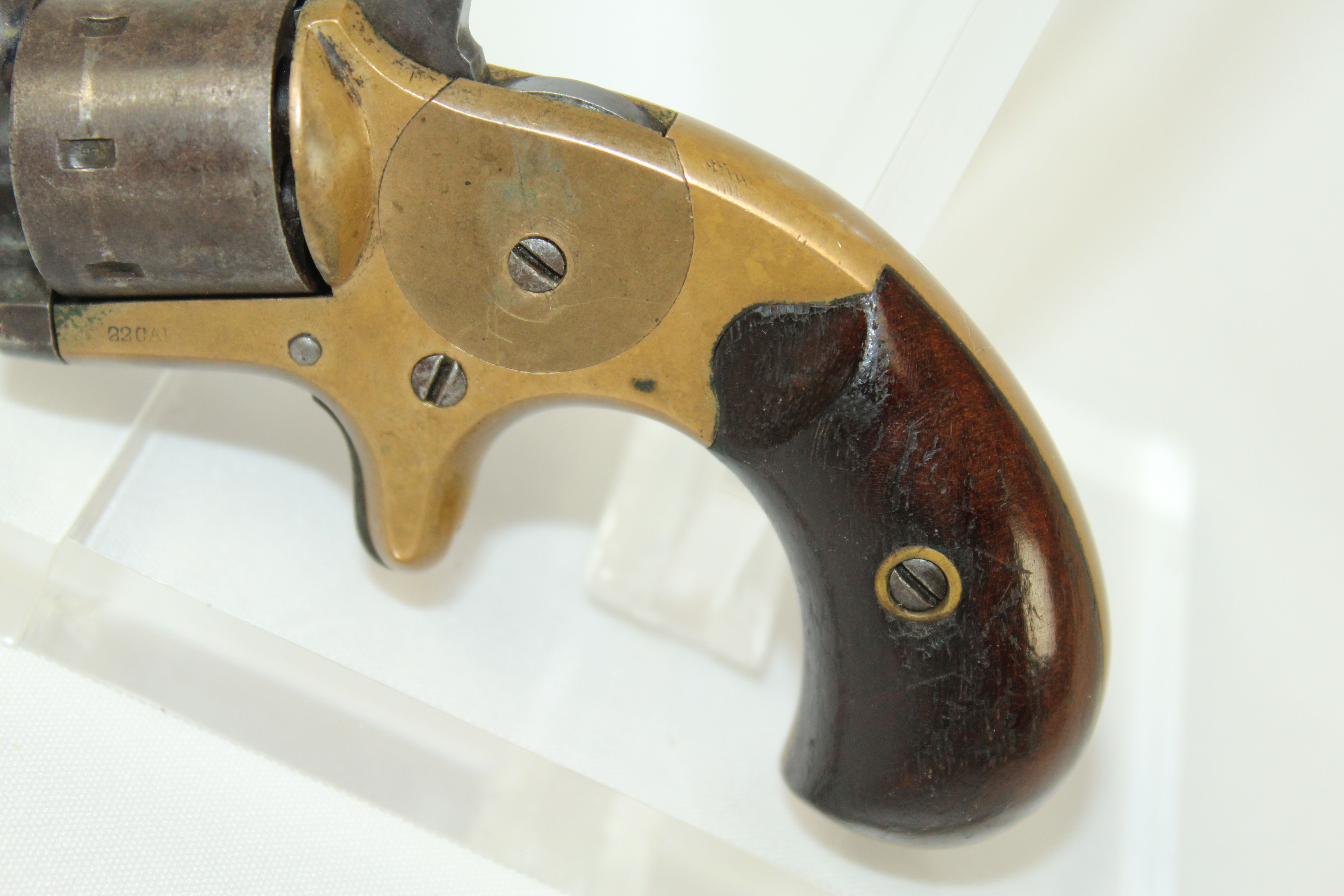 Colt Open Top .22 Revolver Antique Firearms 002 | Ancestry Guns