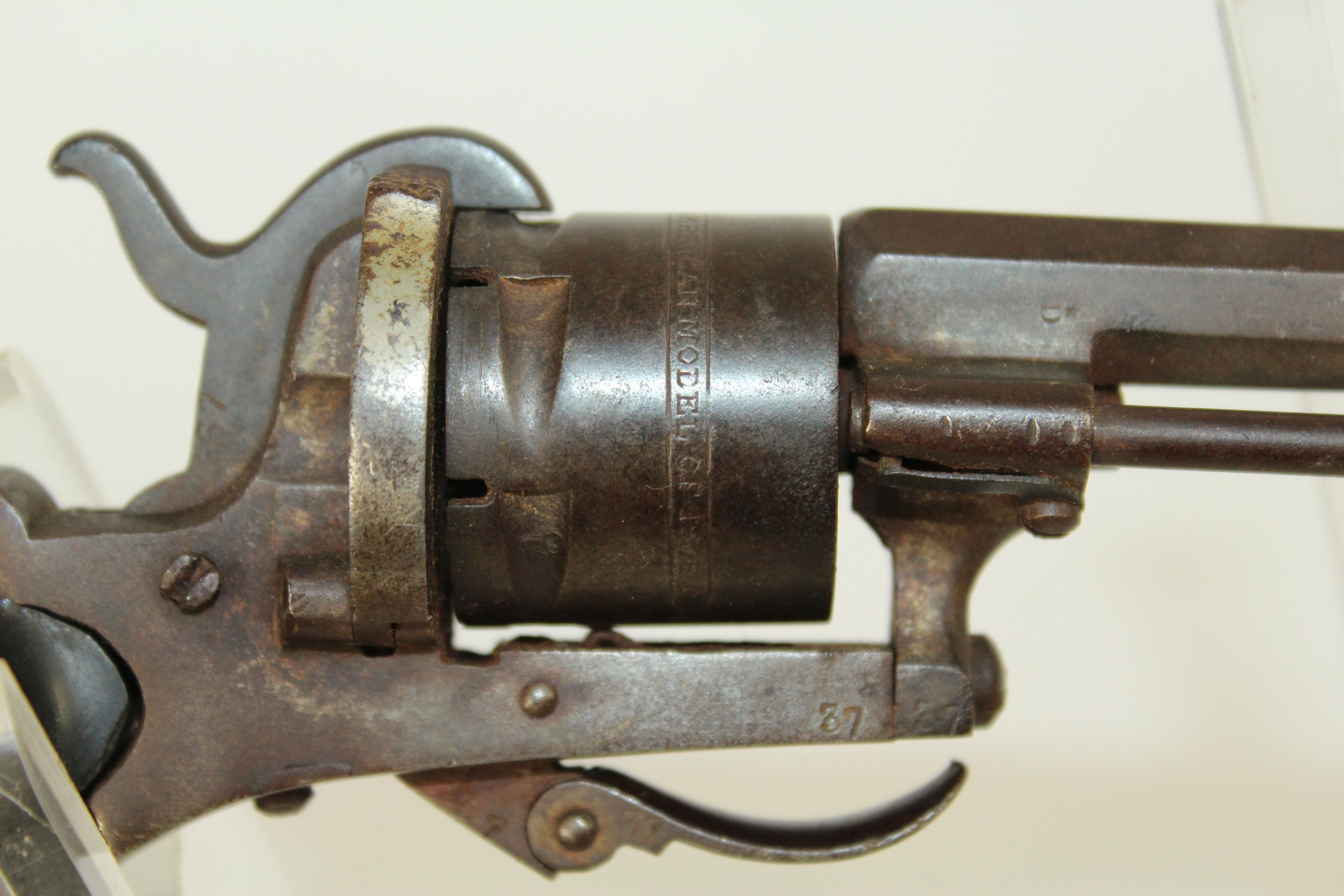 European Pinfire Revolver Antique Firearms 001 | Ancestry Guns