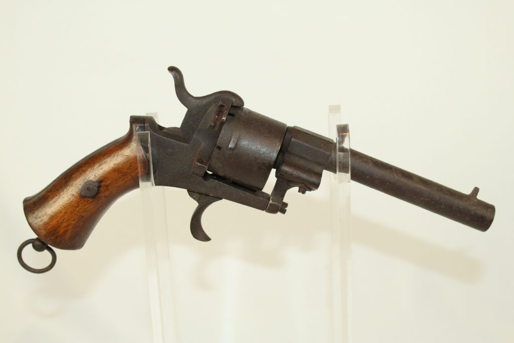 European Pinfire Revolver Antique Firearms 001 | Ancestry Guns