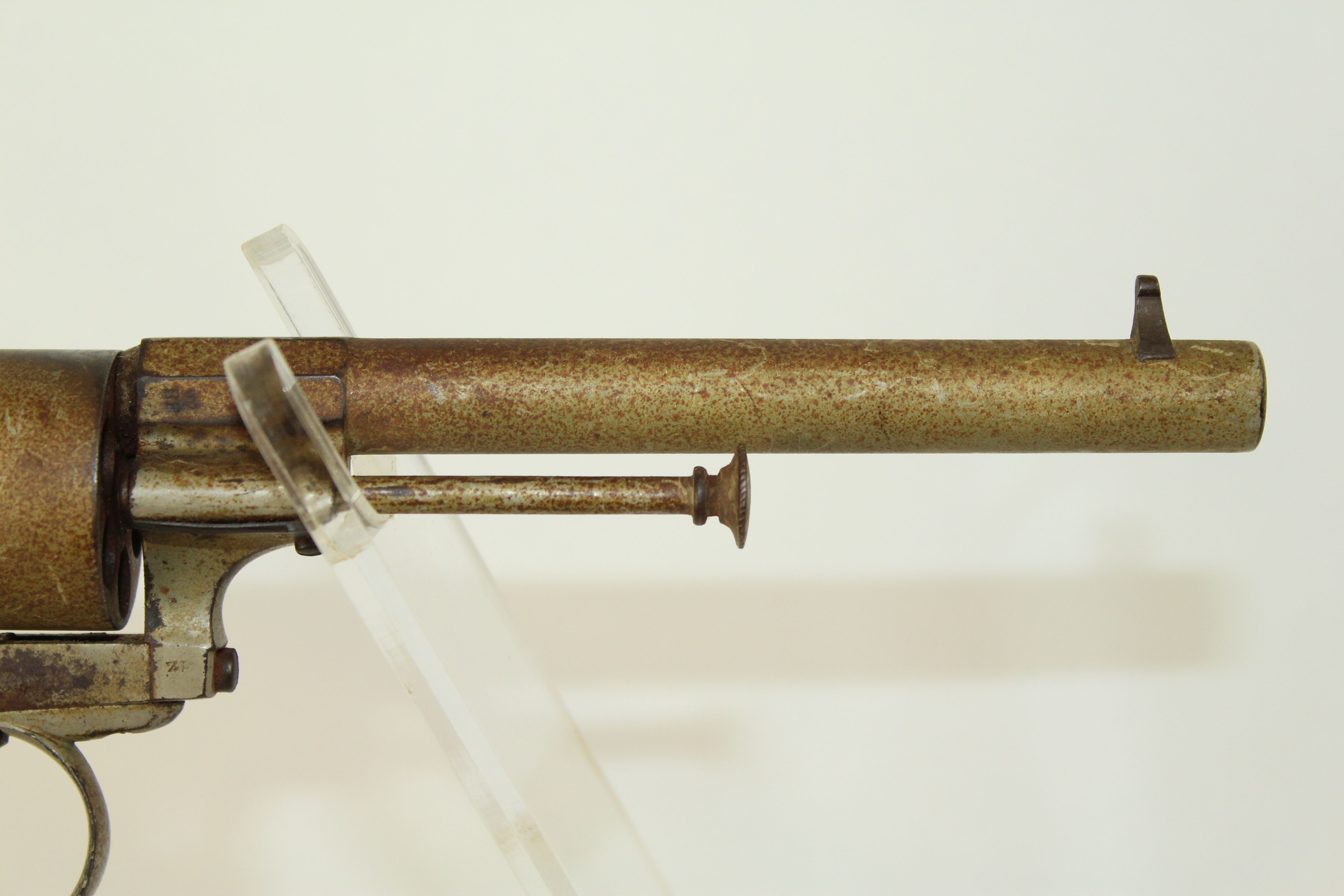 French Belgian Liege Lefaucheux Pinfire Revolver Antique Firearms 004 ...