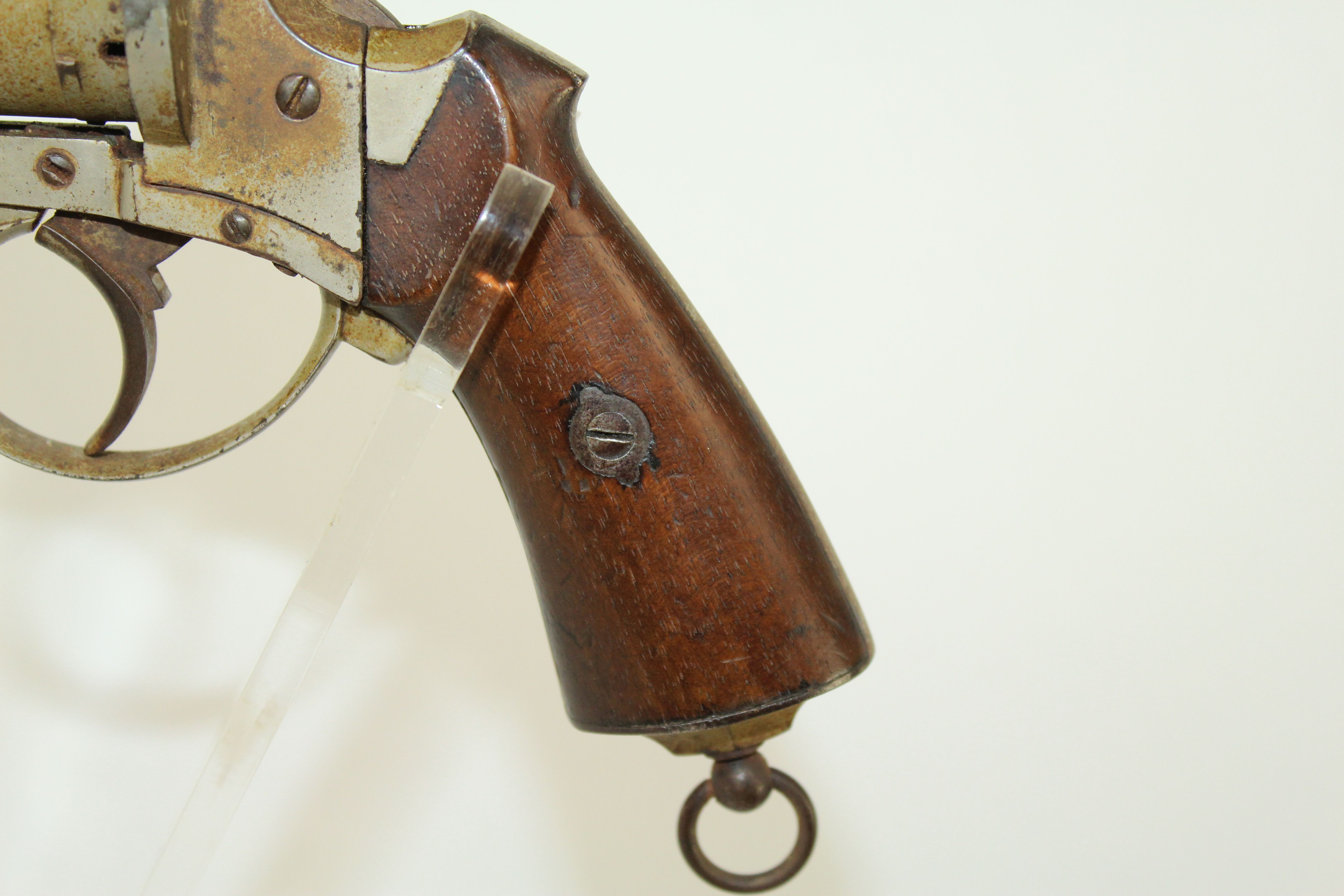 French Belgian Liege Lefaucheux Pinfire Revolver Antique Firearms 010 ...