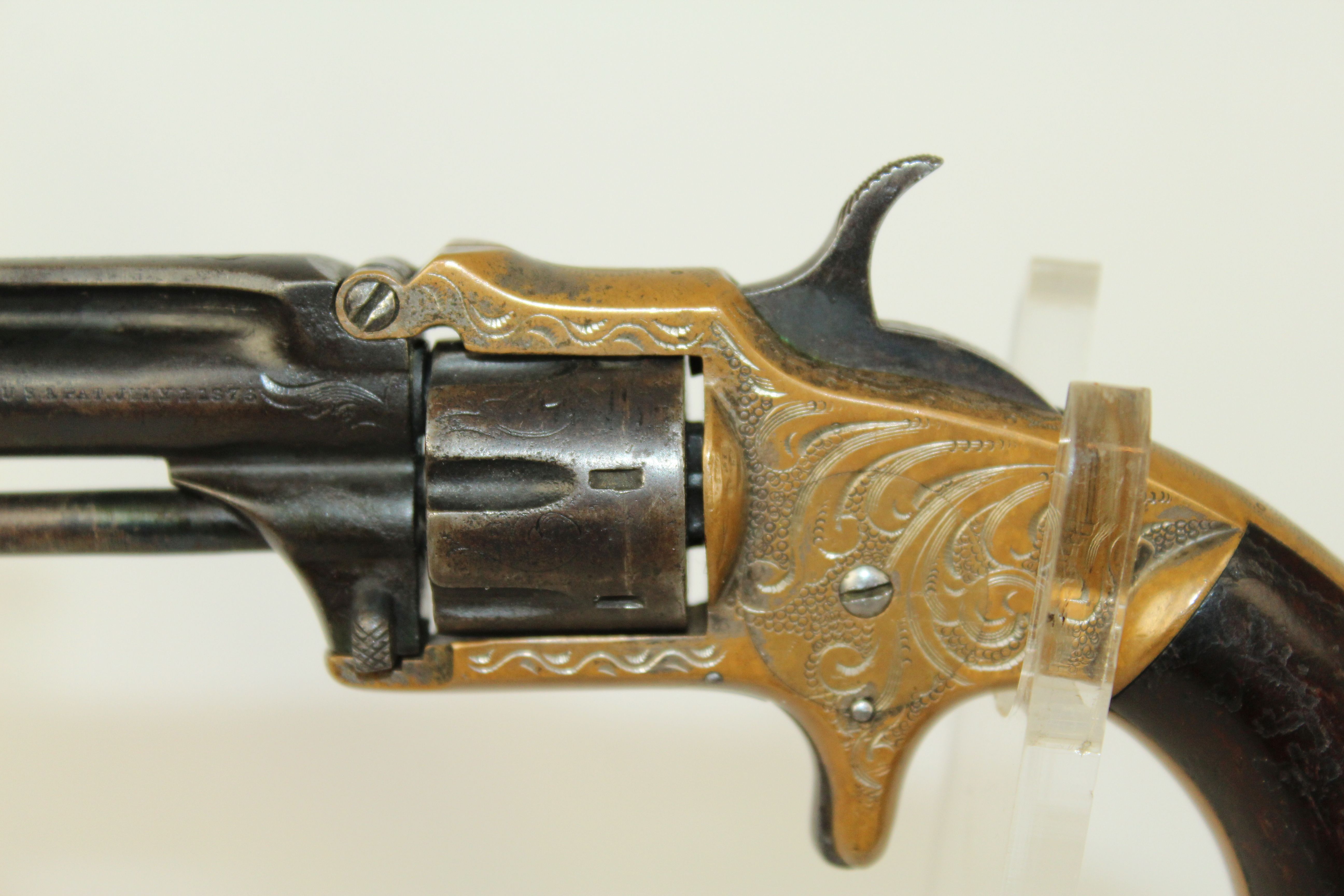 Marlin Engraved Revolver Antique Firearms 002 | Ancestry Guns