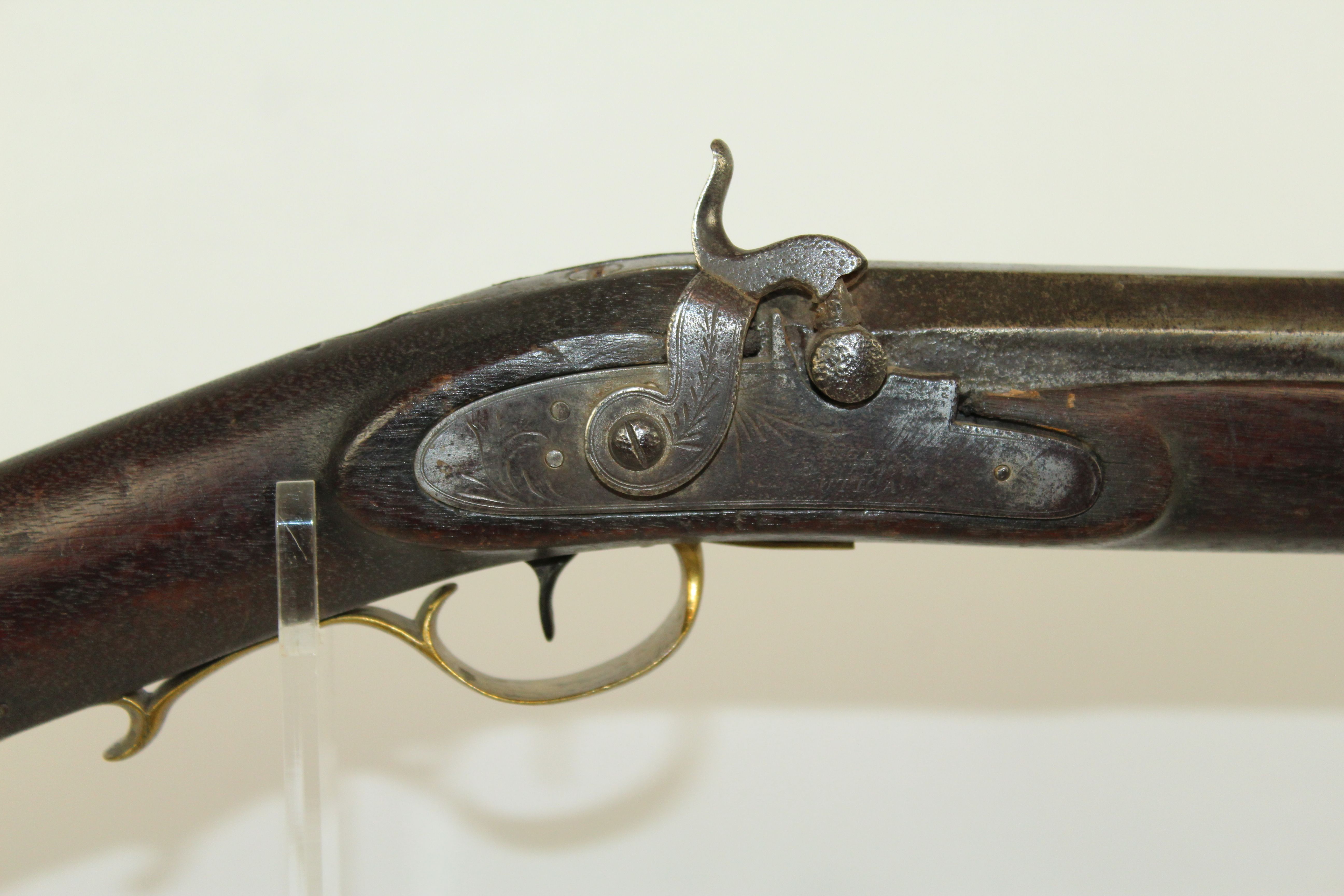 Utica New York Half Stock Long Rifle Antique Firearms 001 | Ancestry Guns