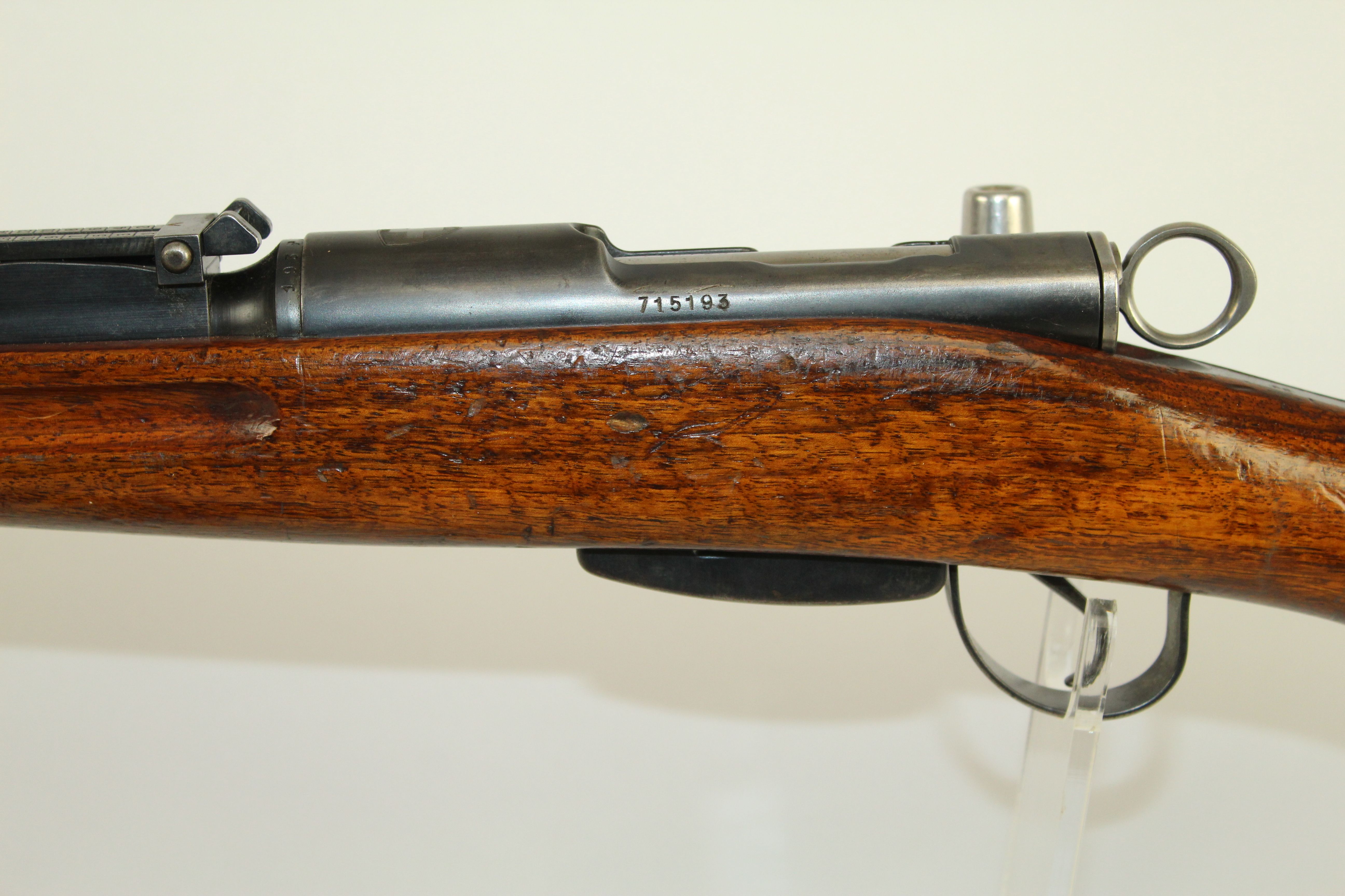 WWII Swiss K31 Straight Pull Bolt Action Rifle Antique Firearms 010 ...