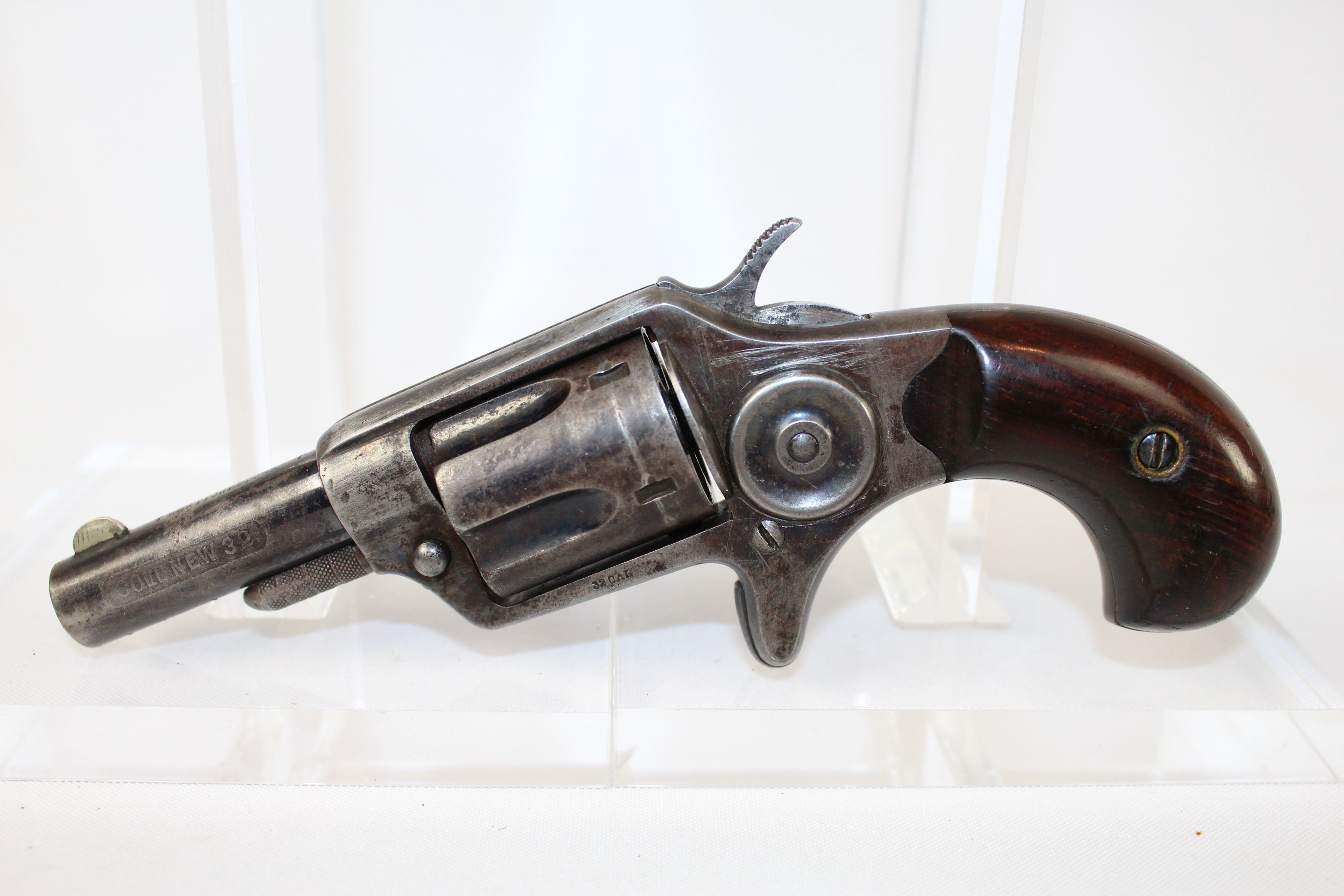 Colt New Line .32 Spur Trigger Revolver Antique Firearms 001 | Ancestry ...
